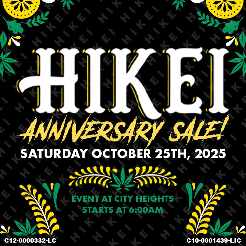HiKei Menu, Reviews, Deals - Weed Dispensary in San Diego, California