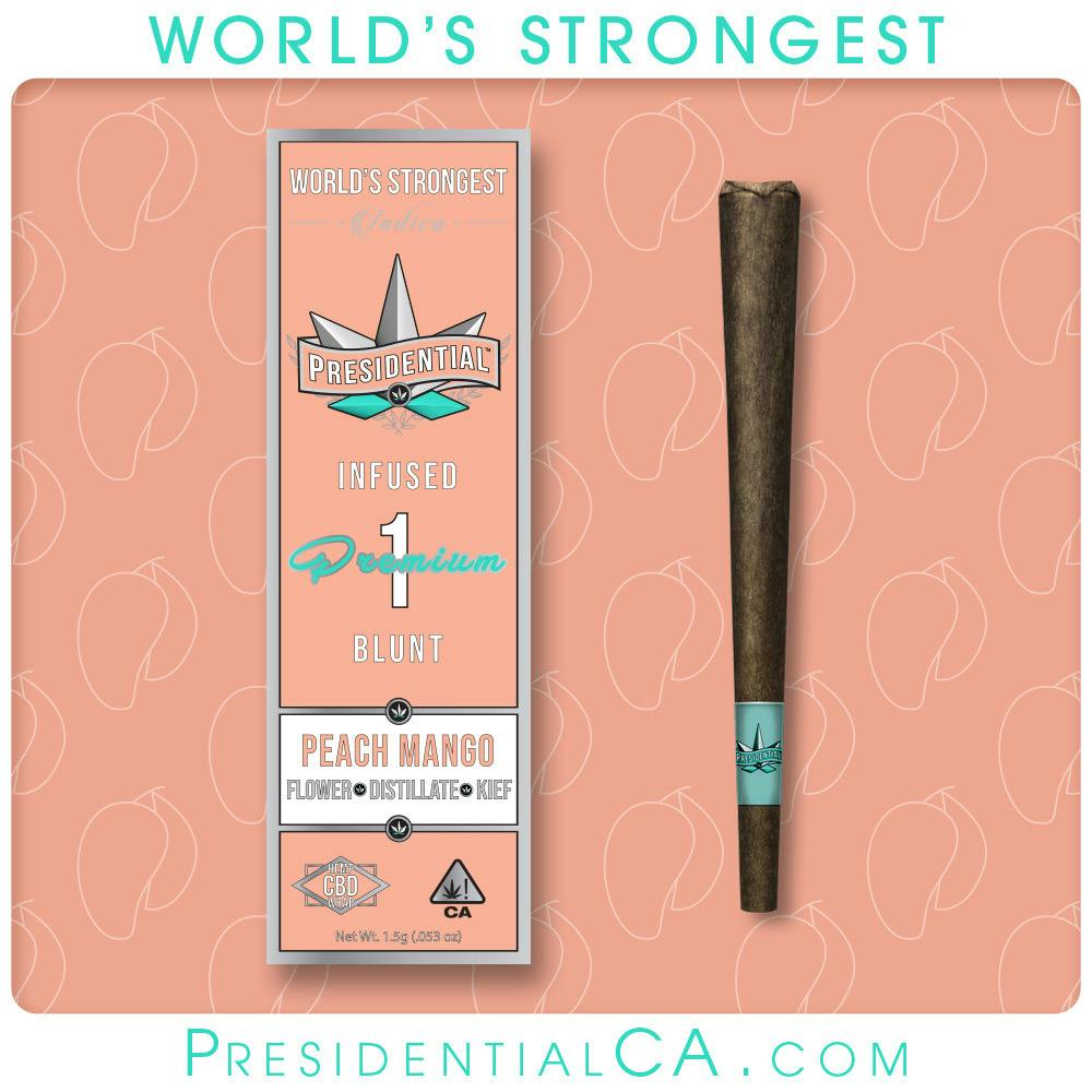Presidential | Peach Mango | Moonrock Blunt | 1.5g - Banz... Presidential | Peach Mango | Moonrock Blunt | 1.5g - Banz...