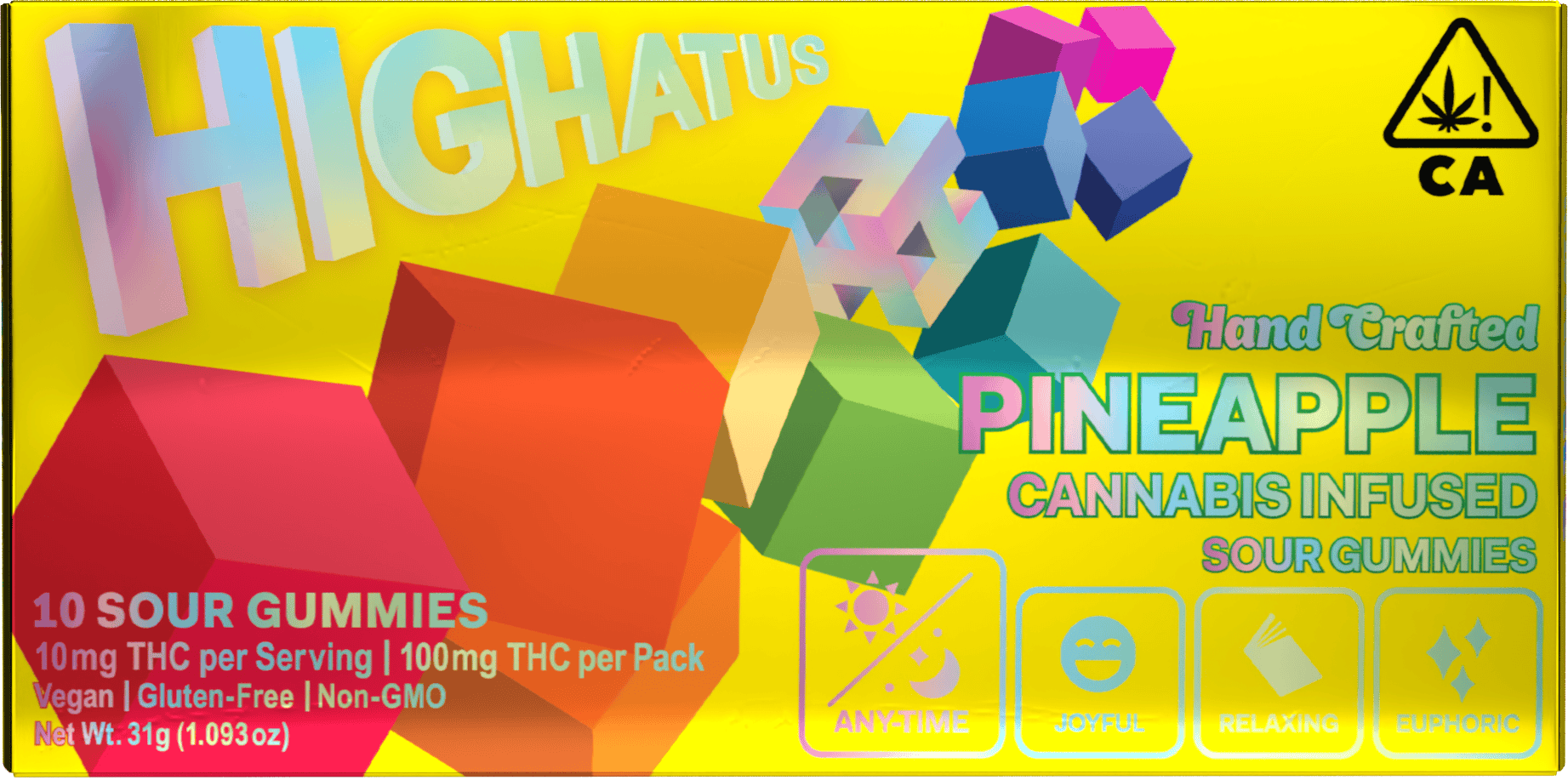 Highatus - Pineapple - 10pk