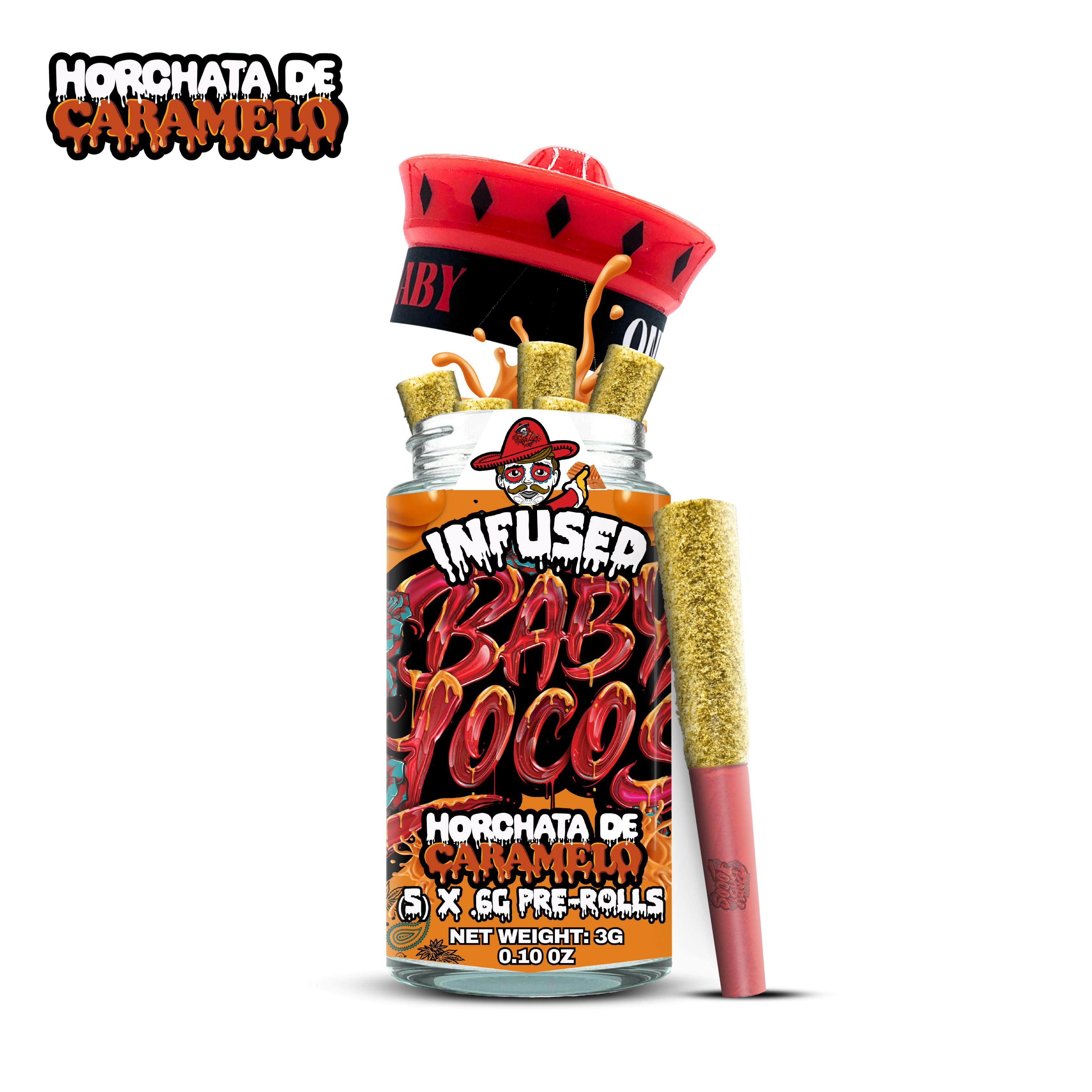 GO LOCO: Horchata De Caramelo .6g Infused Baby Loco's 5pk...