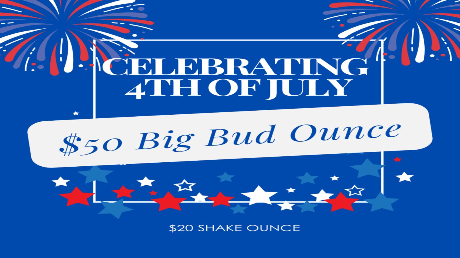 4th of July Sale at Confidential Cannabis | Weedmaps