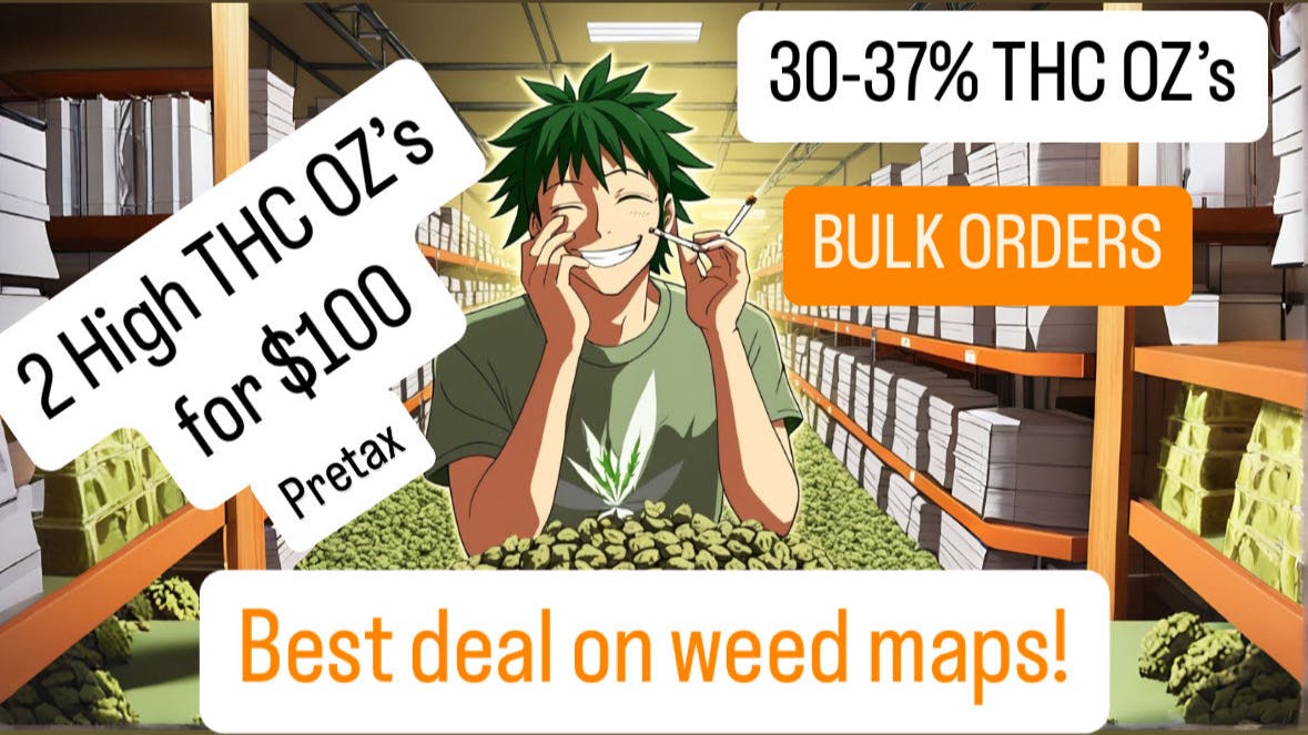 2 HIGH THC OZs for only $100 at TreeHouse | Weedmaps