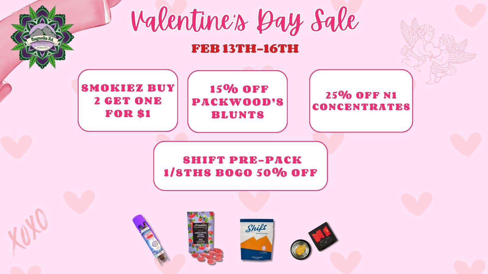 Valentines Day Deals! at Magnolia Road Cannabis Co. - Boulder - Medical ...