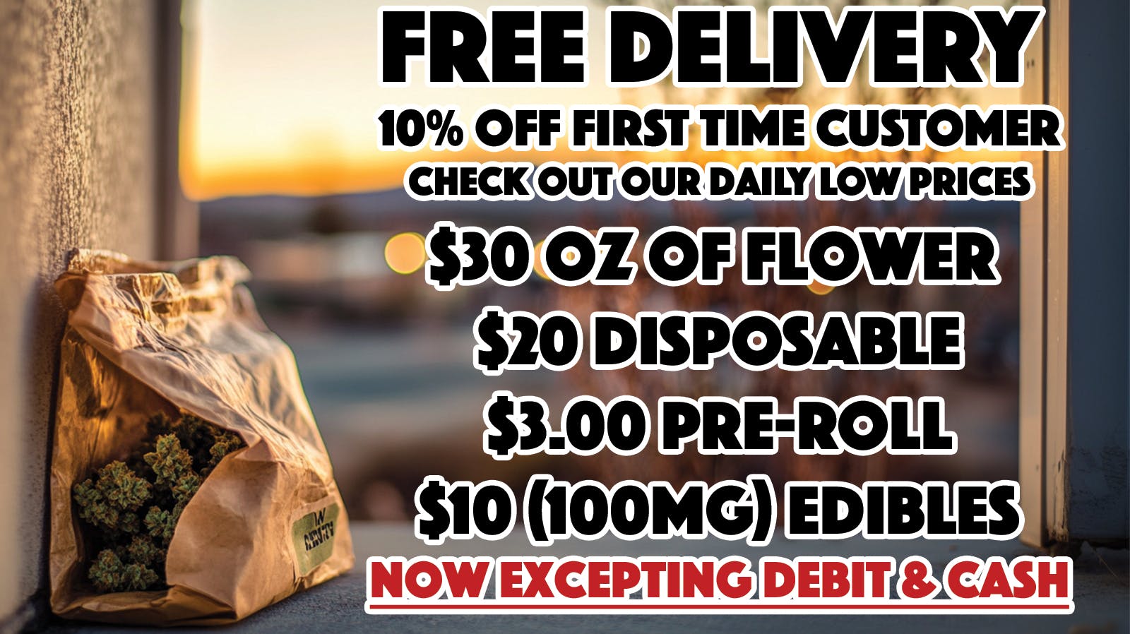 10% FIRST TIME CUSTOMER DELIVERY at WeedSnacks Delivery | Weedmaps