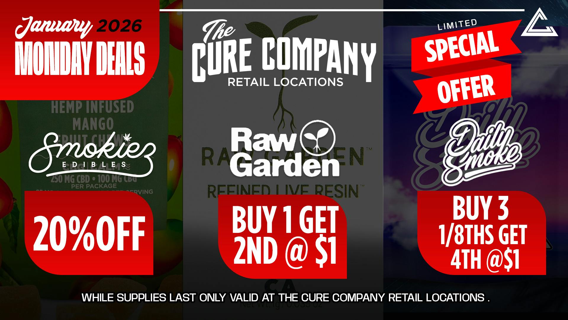 Pico Mondays: Clean Smoke, Real Savings 🌿 at The Cure Company - Pico ...