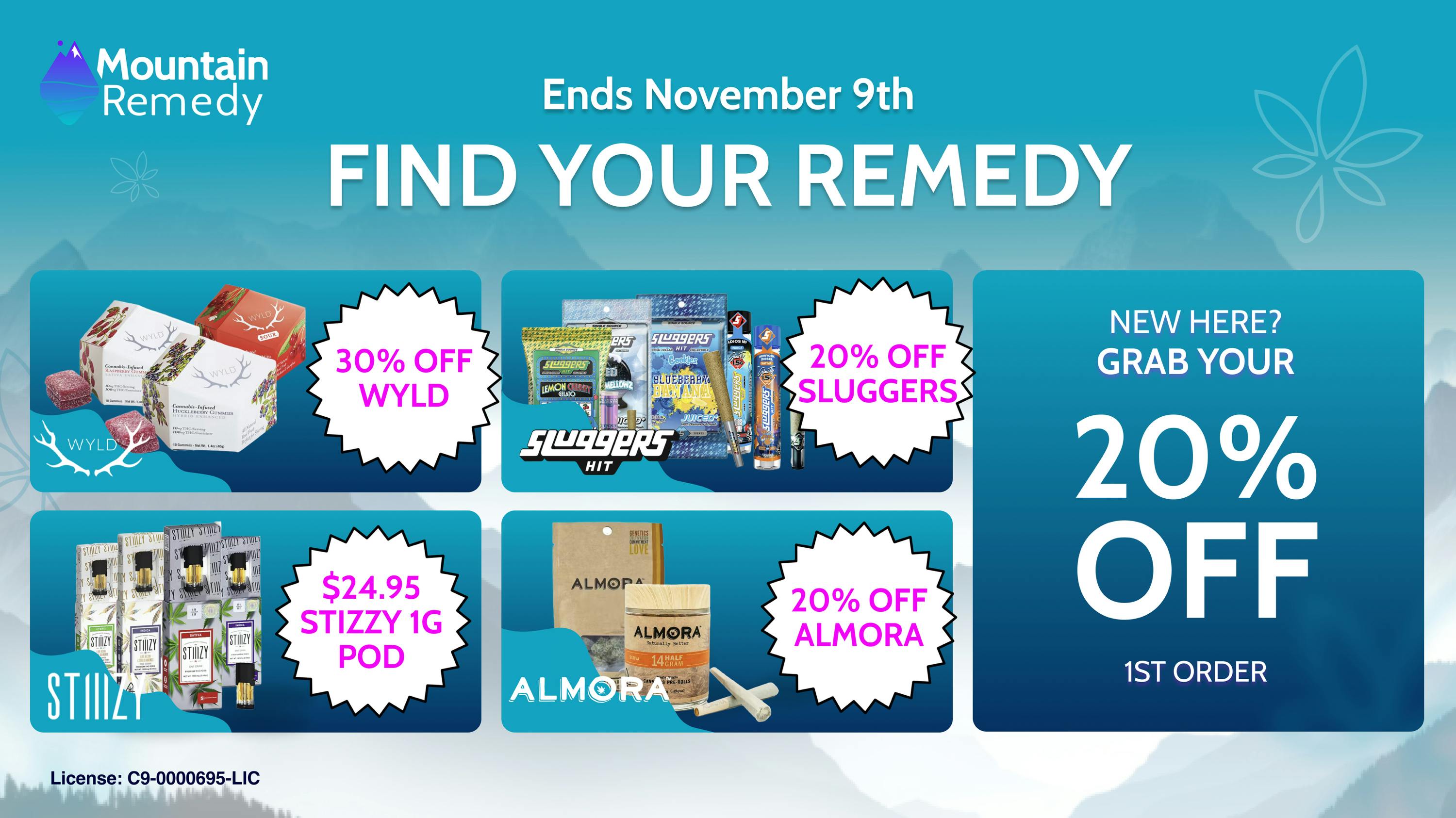 Limited Time Deals - Valid Until November 9th at Mountain Remedy ...