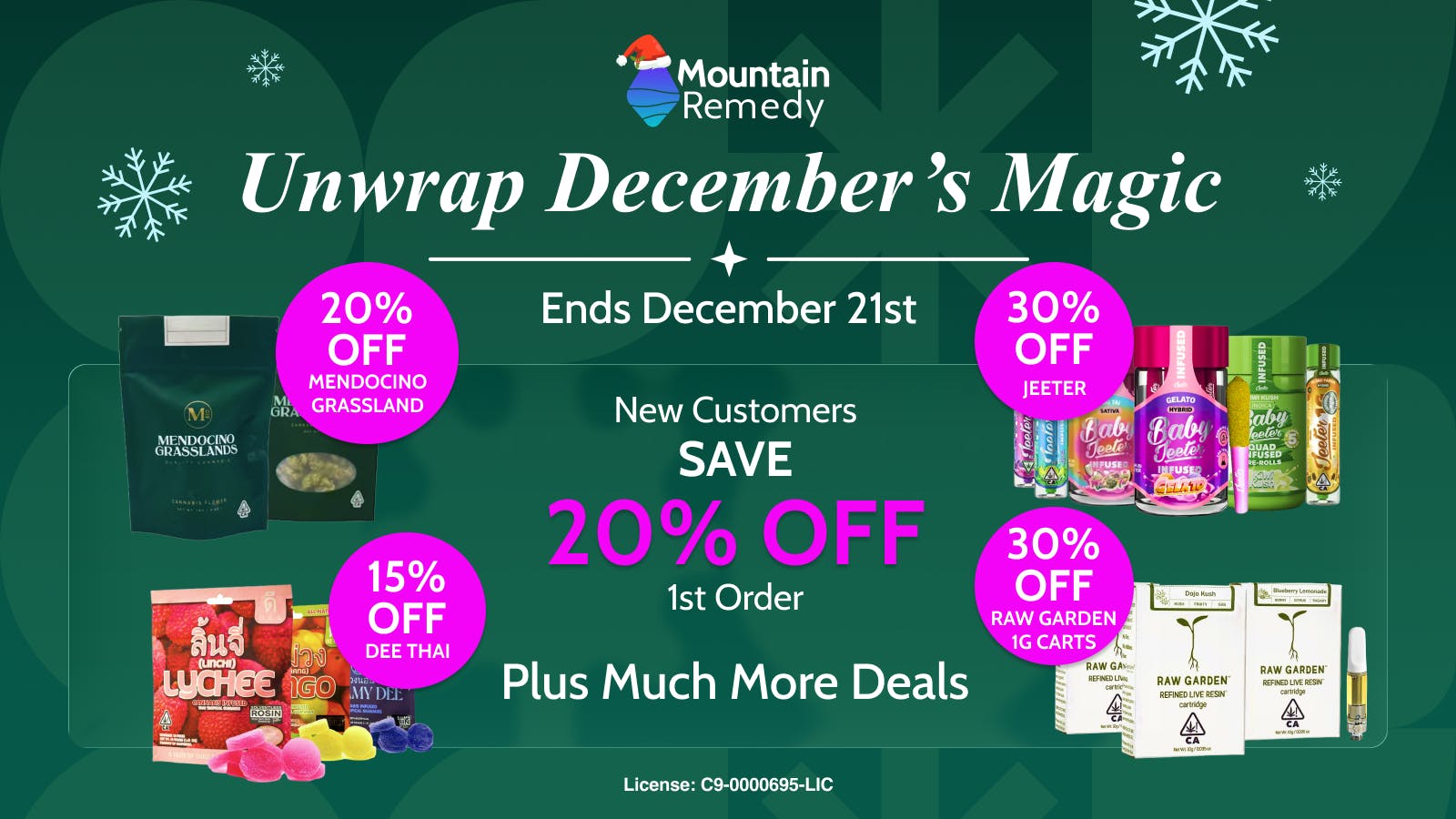 Merry New Sales - Valid Until December 21st at Mountain Remedy ...
