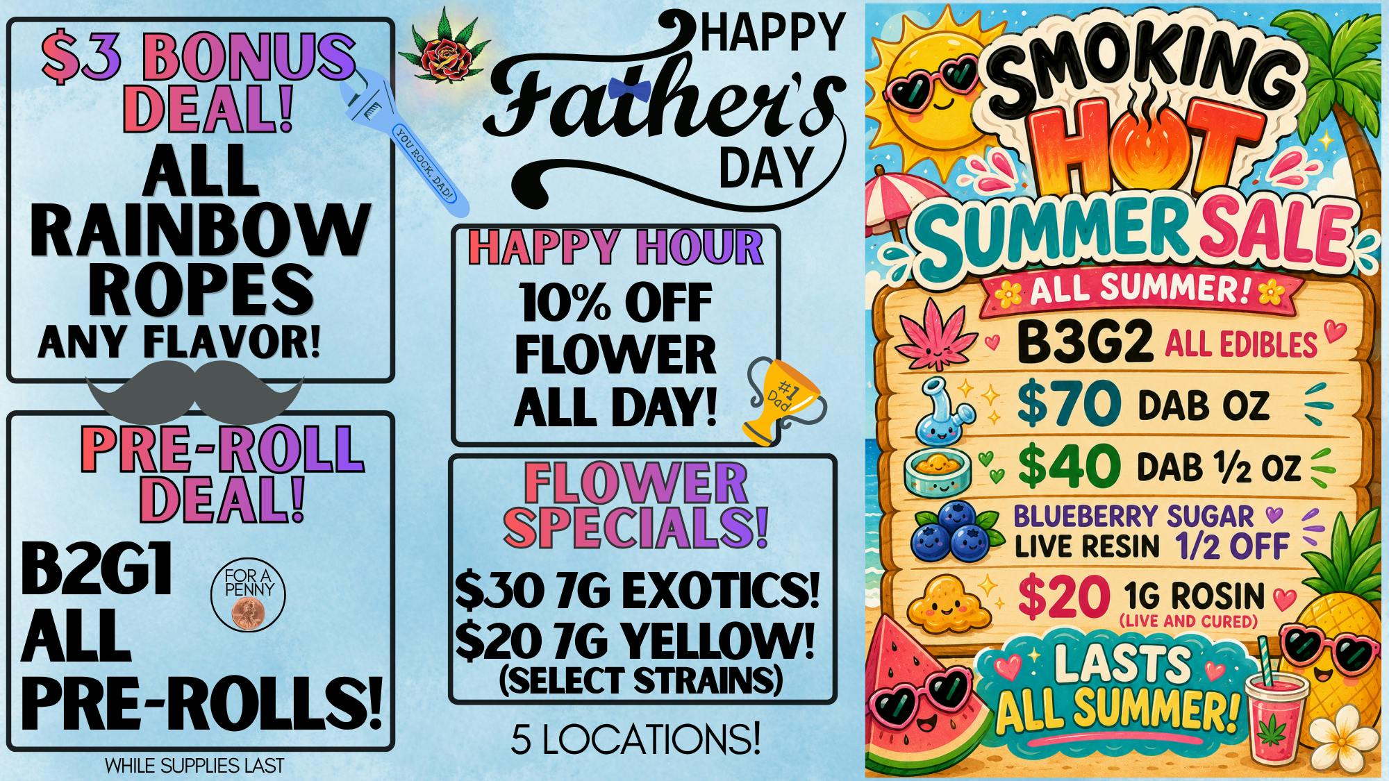 Father's Day Deals! at Eden Rose Dispensary - South | Weedmaps