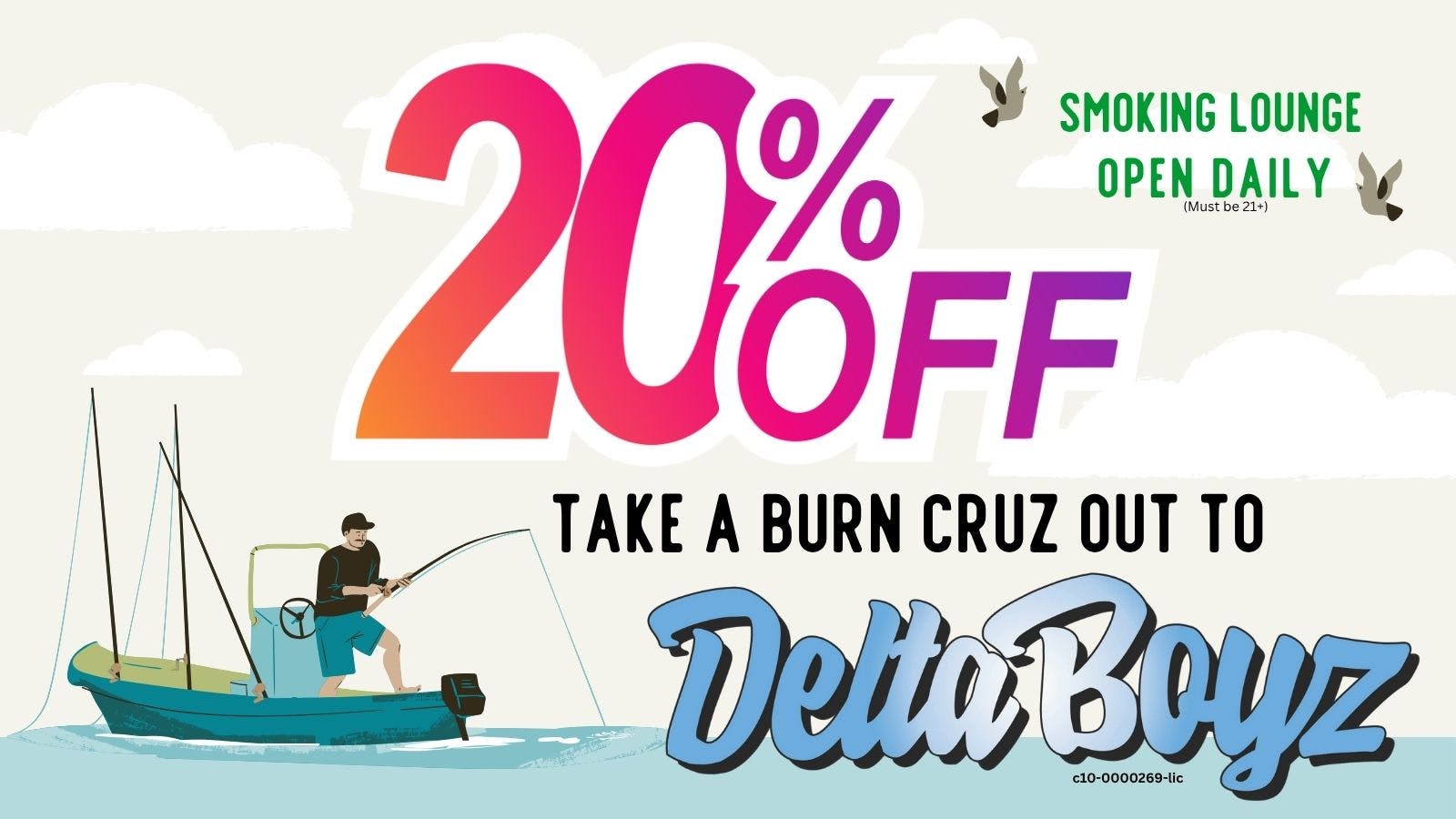 20%Off Wholestore W/ Promo code at Delta Boyz Dispensary | Weedmaps