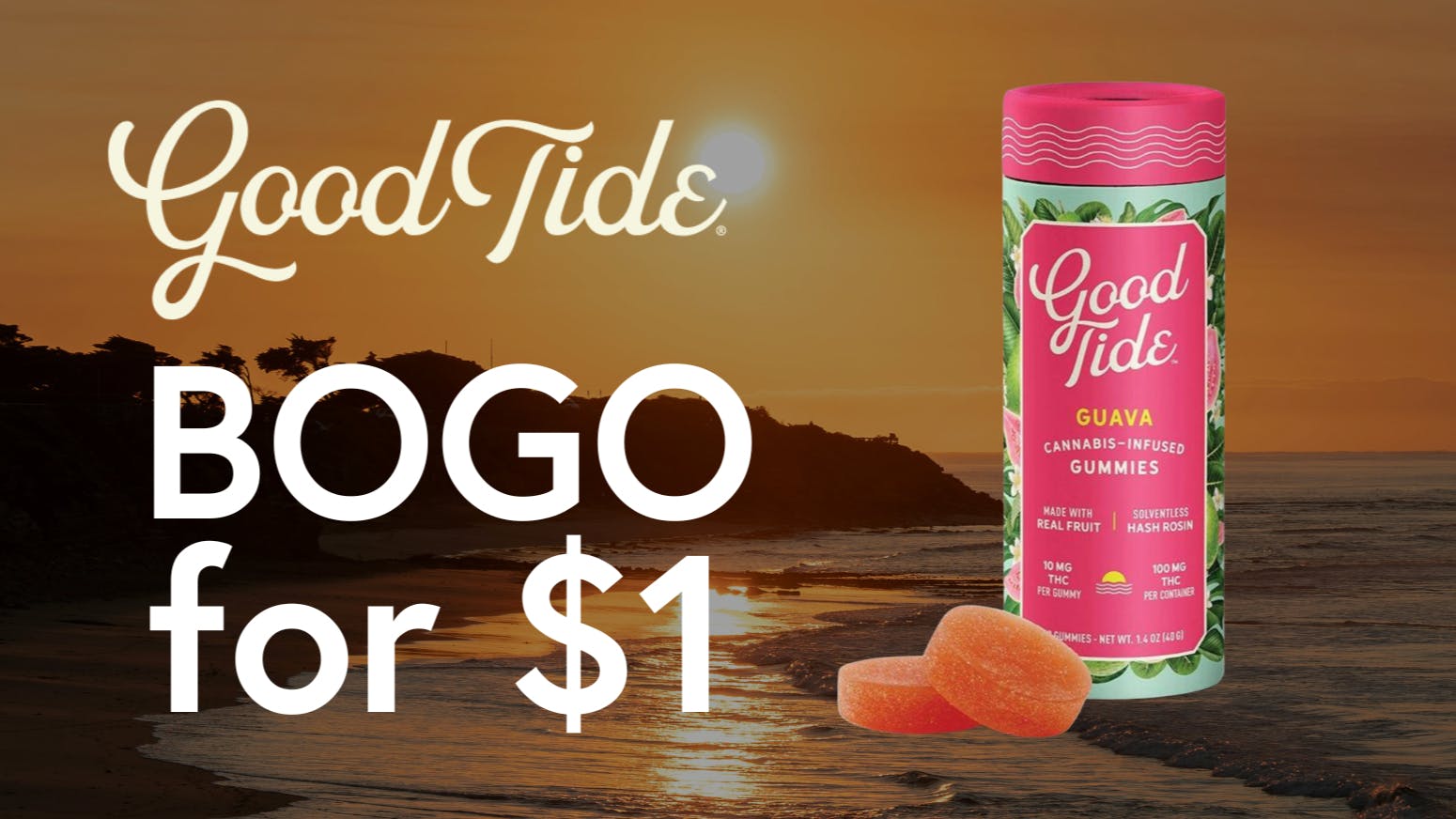 Good Tide BOGO for $1 at The Artist Tree Dispensary Koreatown | Weedmaps