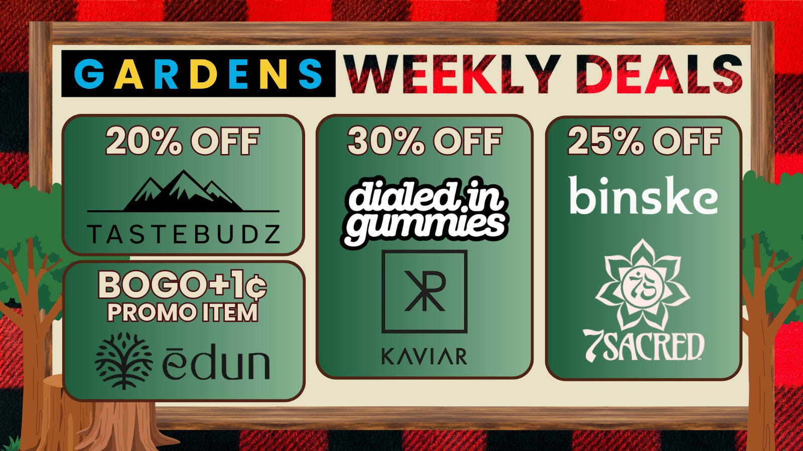 September 25 - October 2 Weekly Deals at Twin Peaks Dispensary | Weedmaps