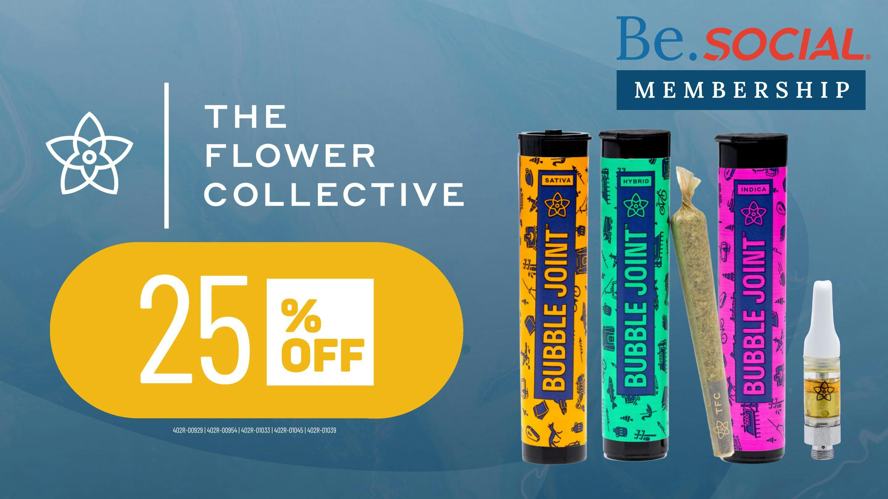 25% Off Flower Collective at Social Dispensary E Mississippi Ave | Weedmaps