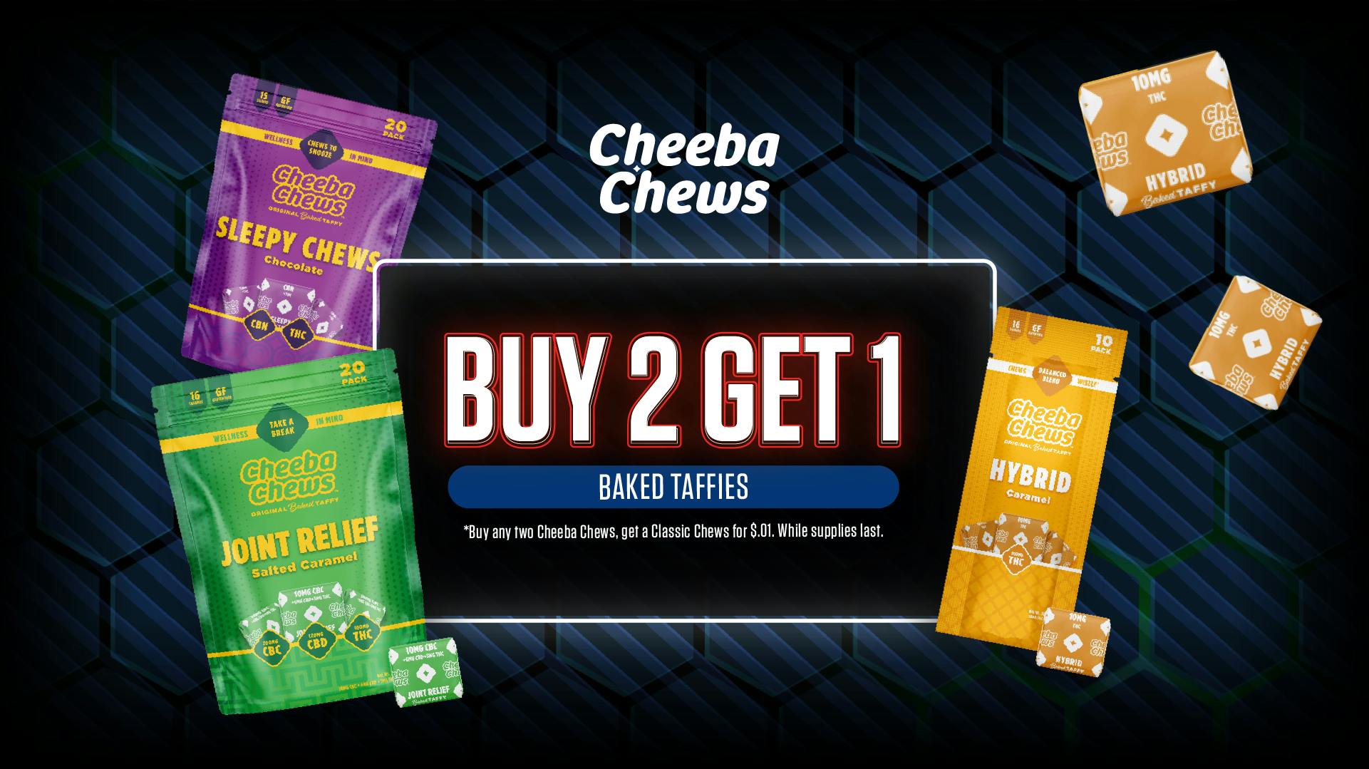 Buy 2, Get 1 Cheeba Chew! at PurLife Dispensary - Alamogordo | Weedmaps