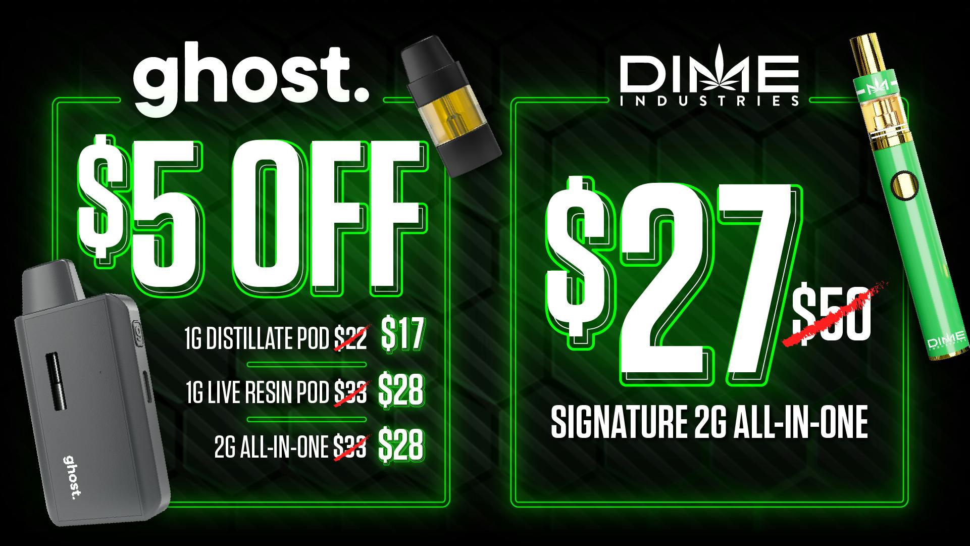 New Ghost & Dime Drop! at PurLife Dispensary - Farmington | Weedmaps