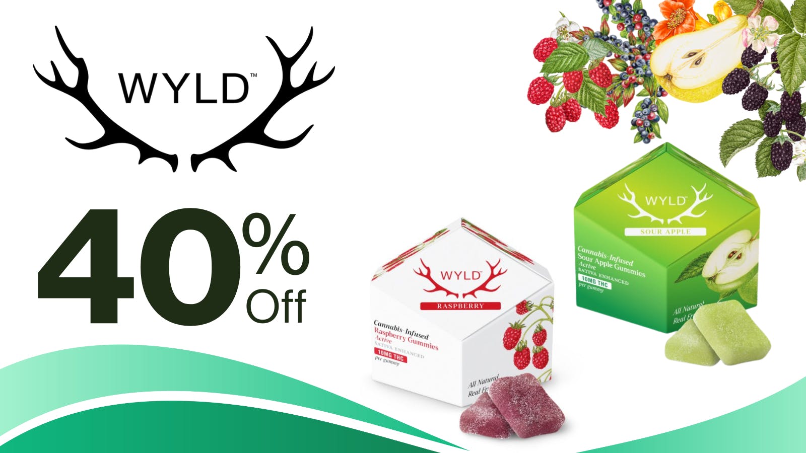 40% Off WYLD Edibles at The Artist Tree - Davis | Weedmaps