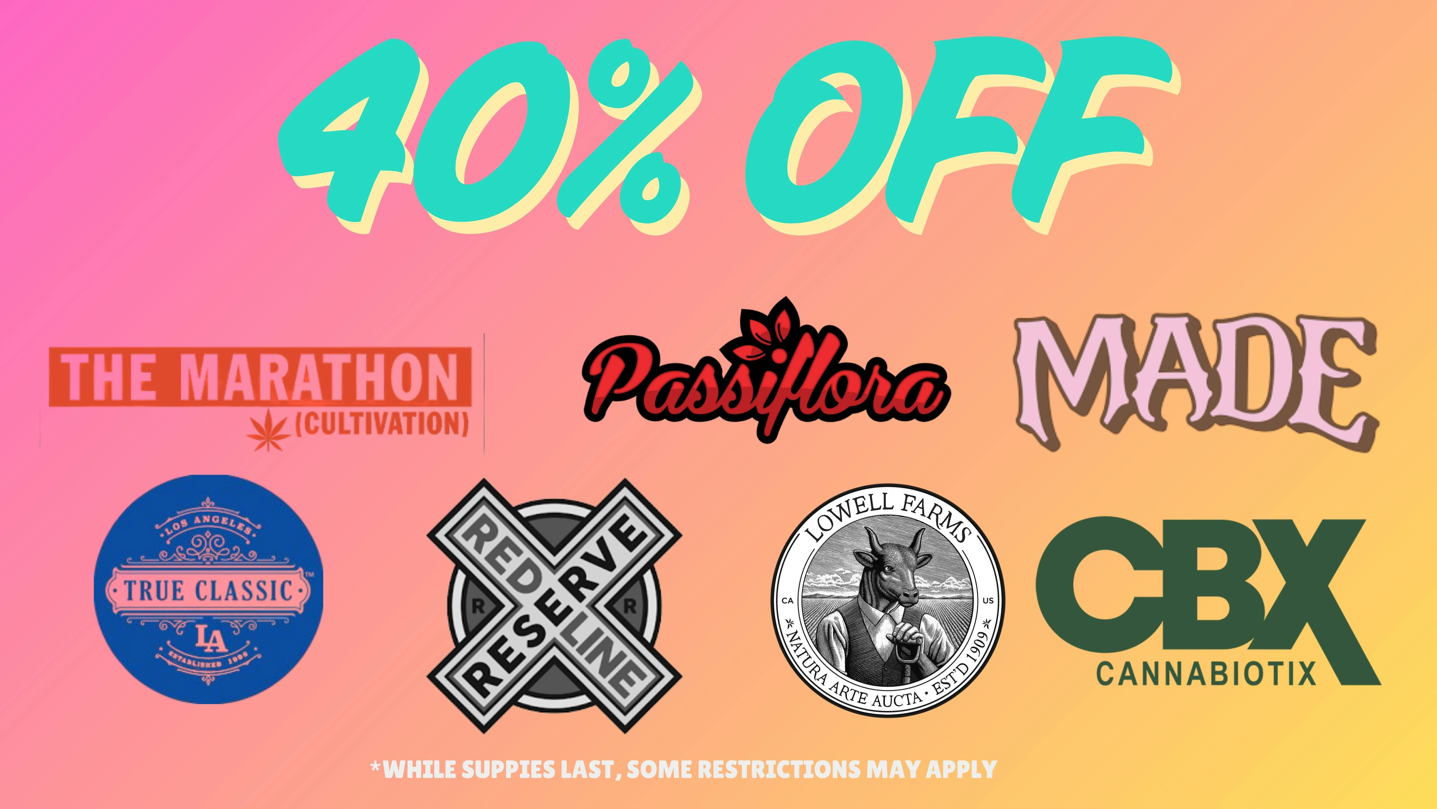 40% OFF WEEEED! at Dr. Greenthumb Canoga Park | Weedmaps