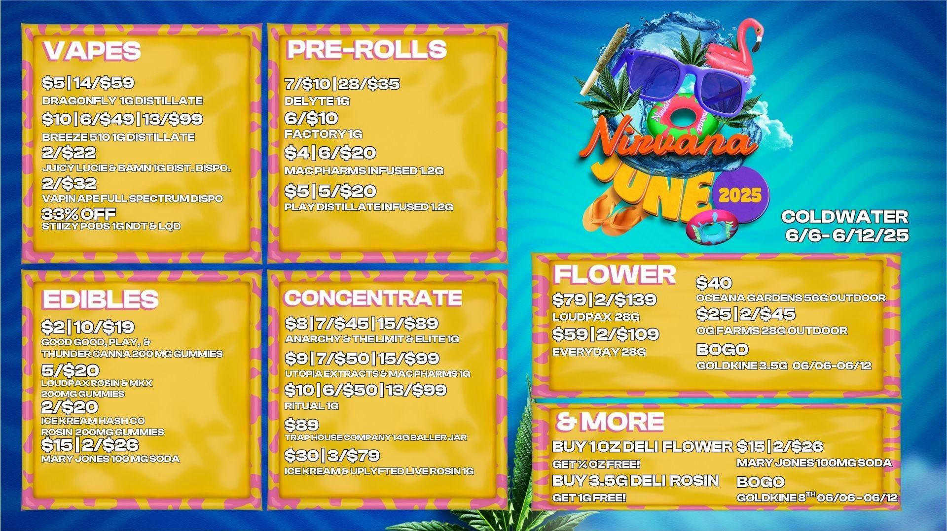 14/$59 Select 1g Carts Limited Time Only! at Nirvana Center Coldwater ...