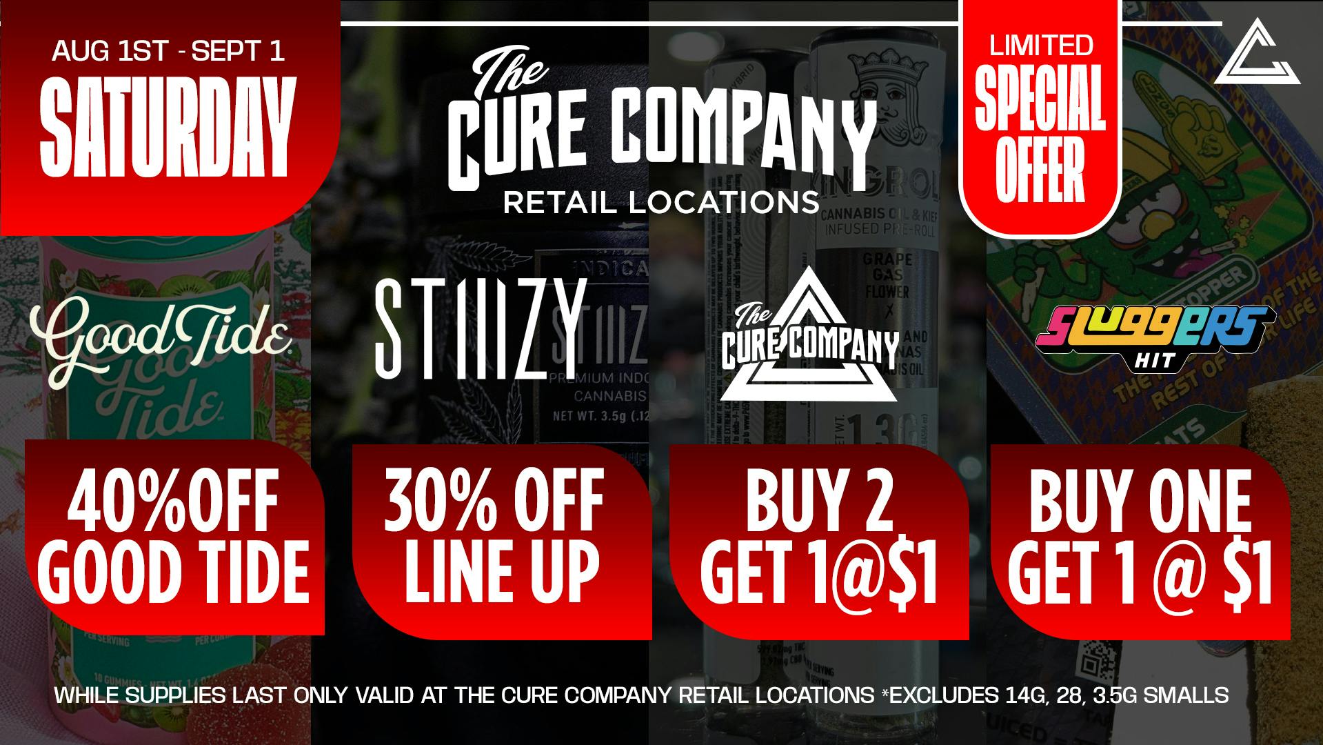 ⚡Satur-DAZE Savings At The Cure Company ⚡ at CCC by The Cure Company ...