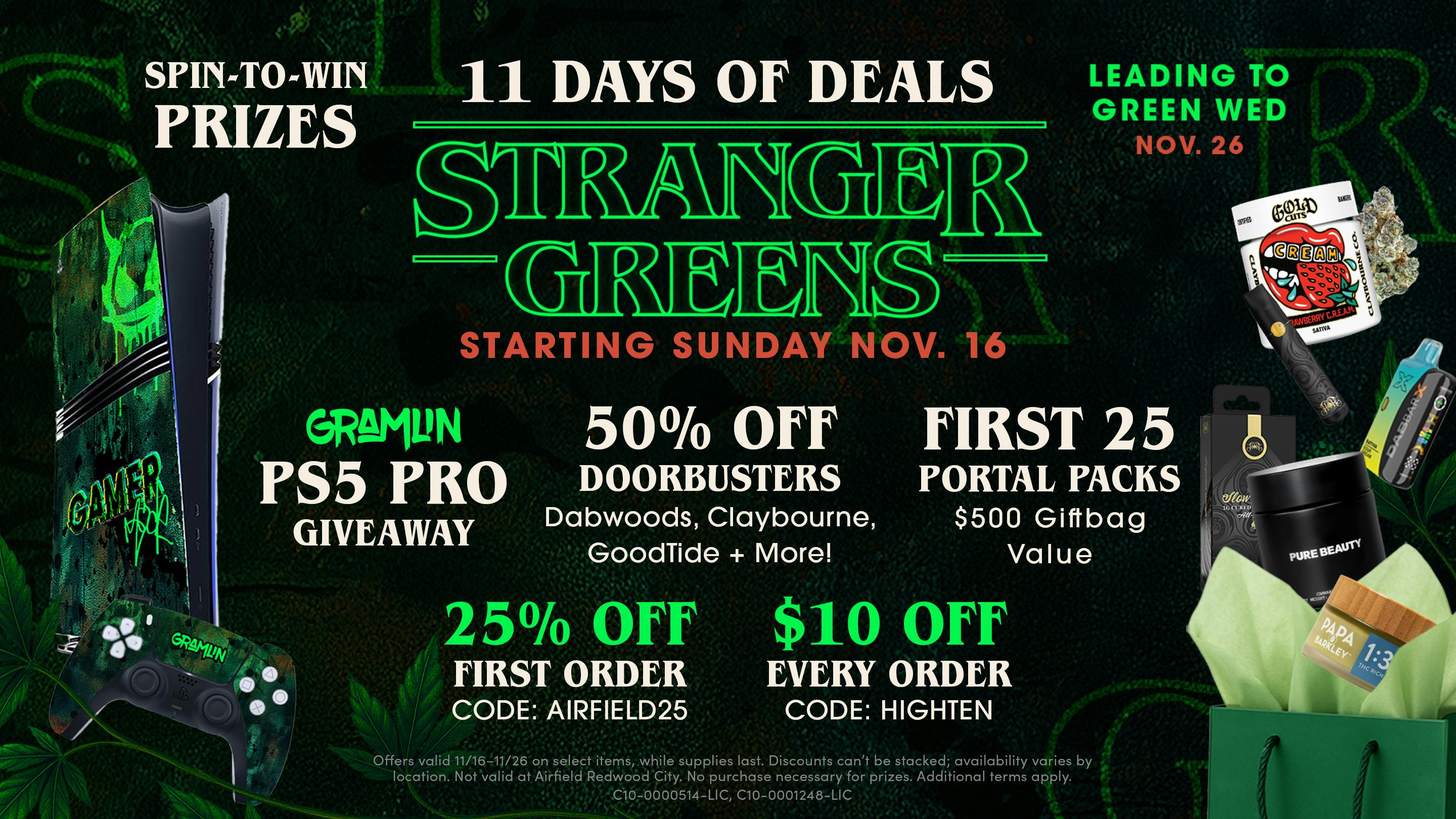 Road To Green Wednesday | Up To 50% Off at Airfield Supply Company ...