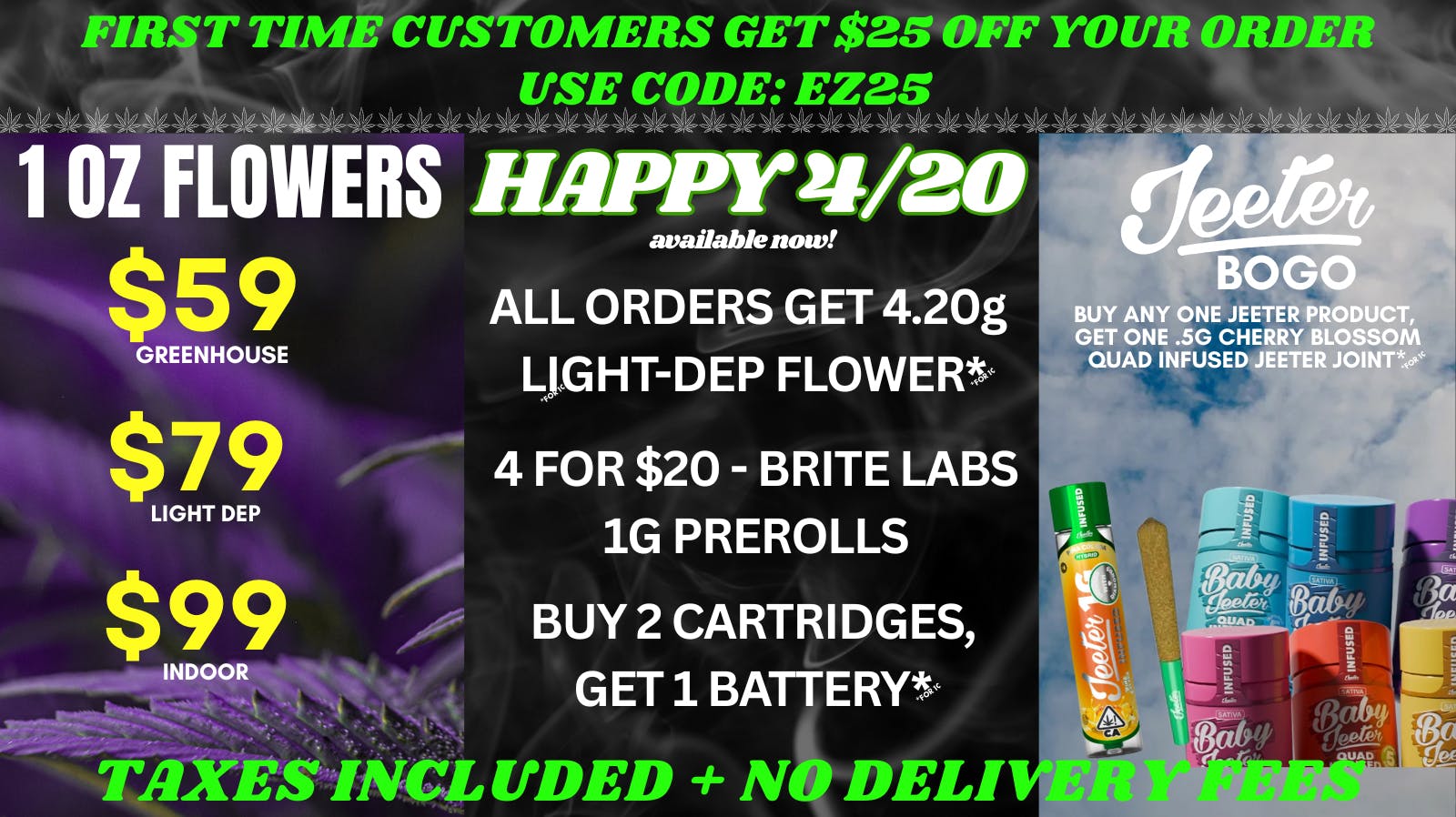 🌱 420 Deals Available Now 🔥 at Exclusive Essentialz - Mountain View ...