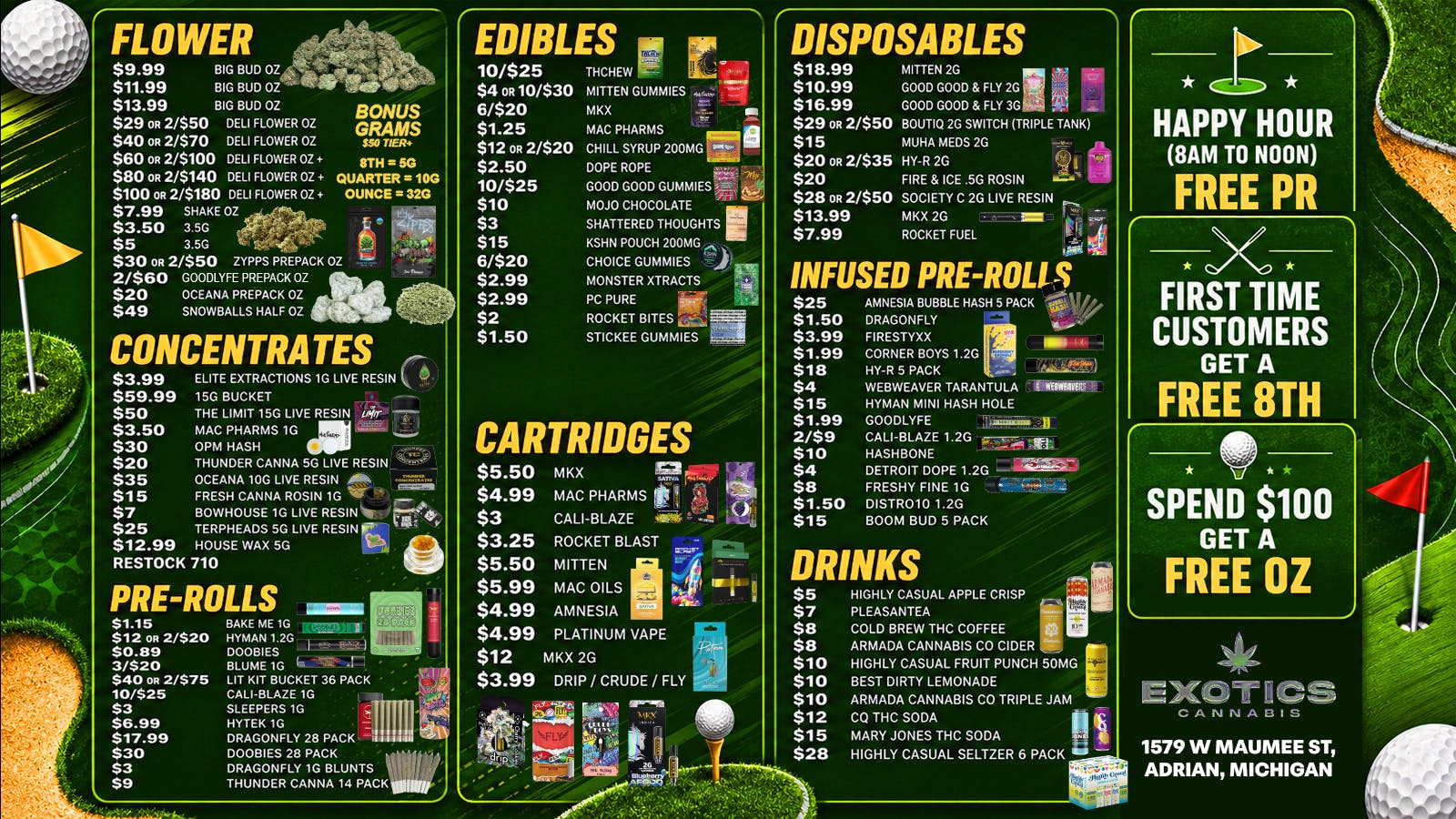 🔥Next Level Deals Only at Exotics - Adrian!🔥 at Exotics Cannabis ...