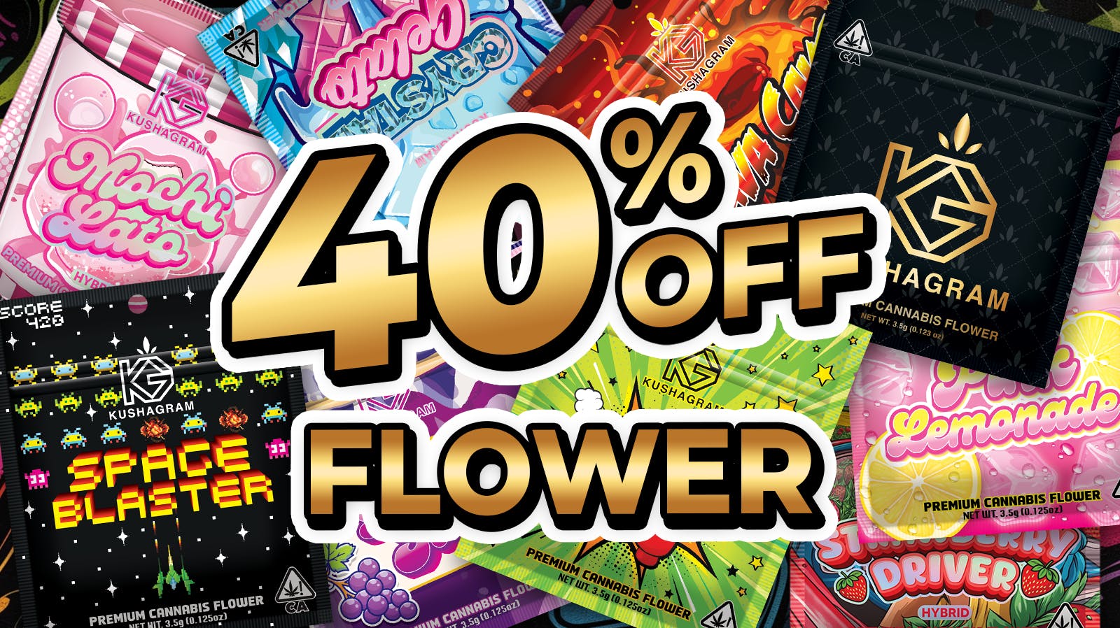 40% Off Premium Flower Brands! at Leaf and Lion powered by Kushagram ...