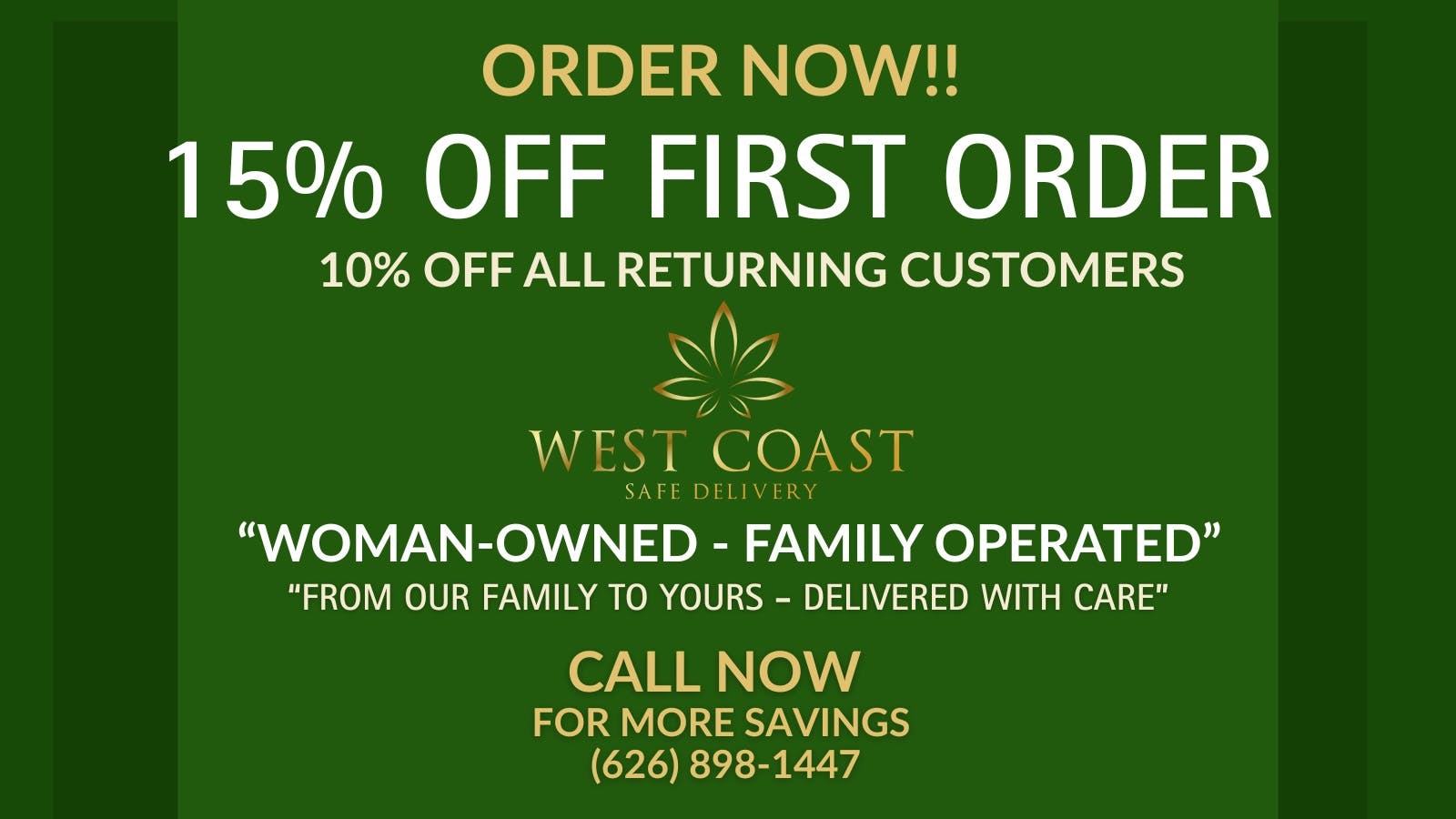 15% OFF ENTIRE CART FTP - 10% RETURNING CUSTOMERS at West Coast Safe ...