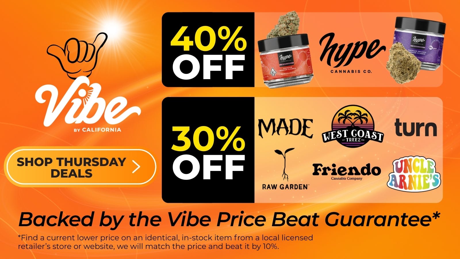 Up To 40% off Vibin' Daily Deals - Shop Now! at Vibe by California ...