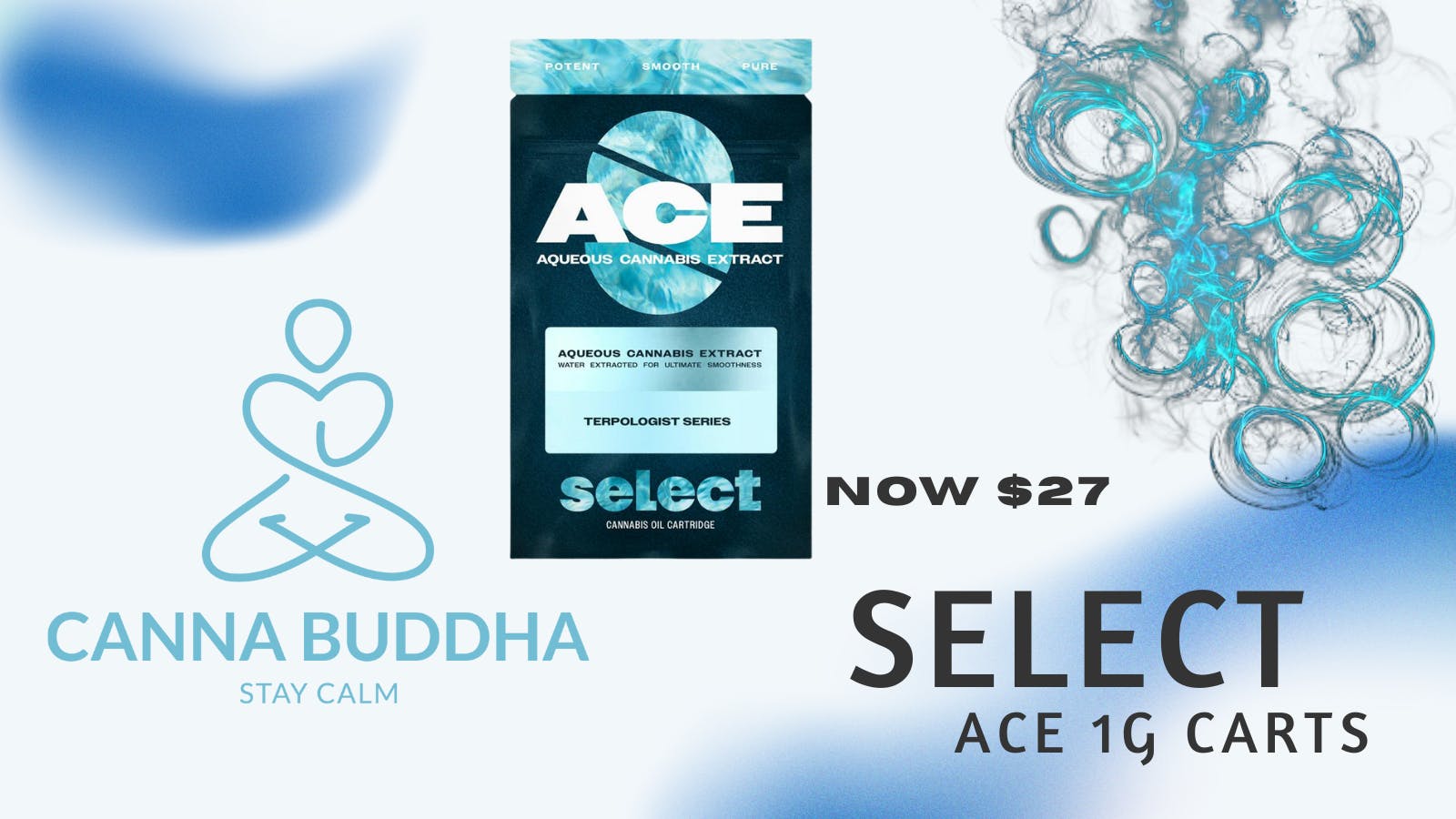 🔥$27 ACE Select 1G CARTS at Canna Buddha Delivery - Nassau County ...