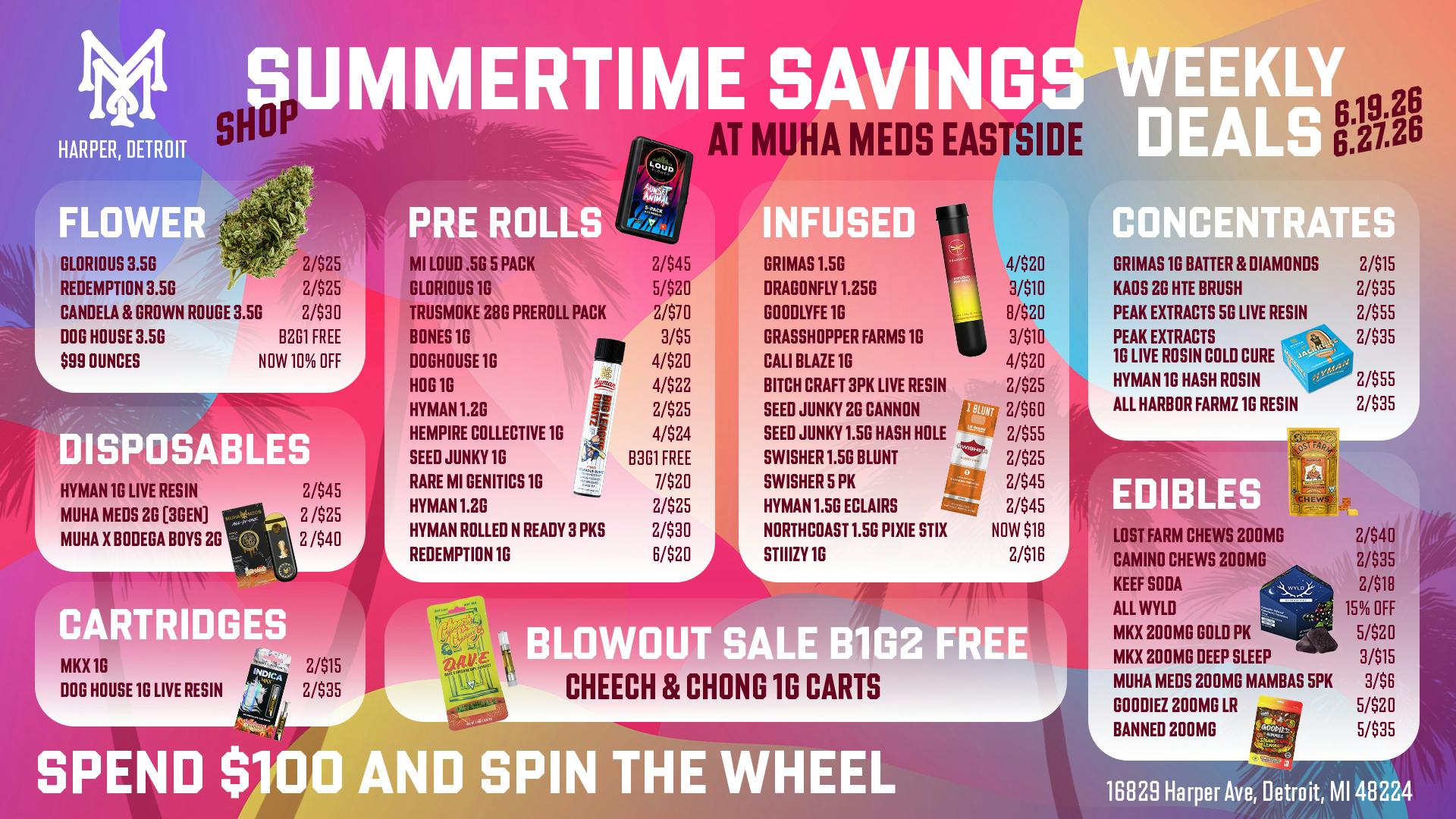 Muha Eastside Summer Deals: Spin and Save All Week at Muha Meds ...