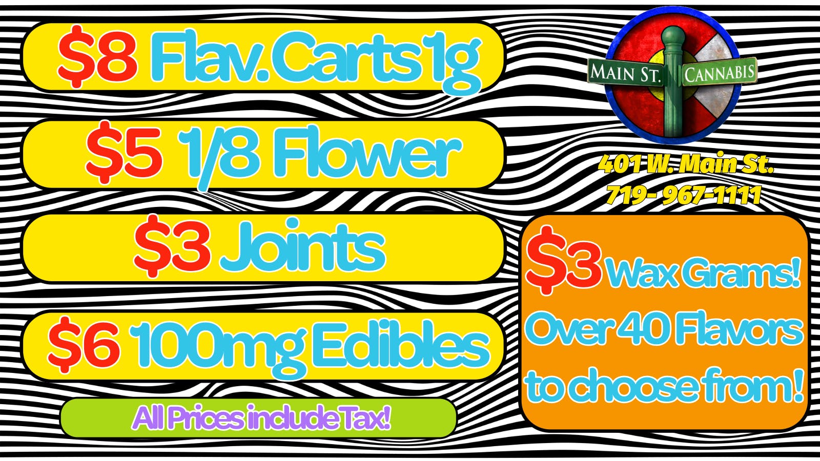 March Deals at Main Street Cannabis! at Main Street Cannabis | Weedmaps
