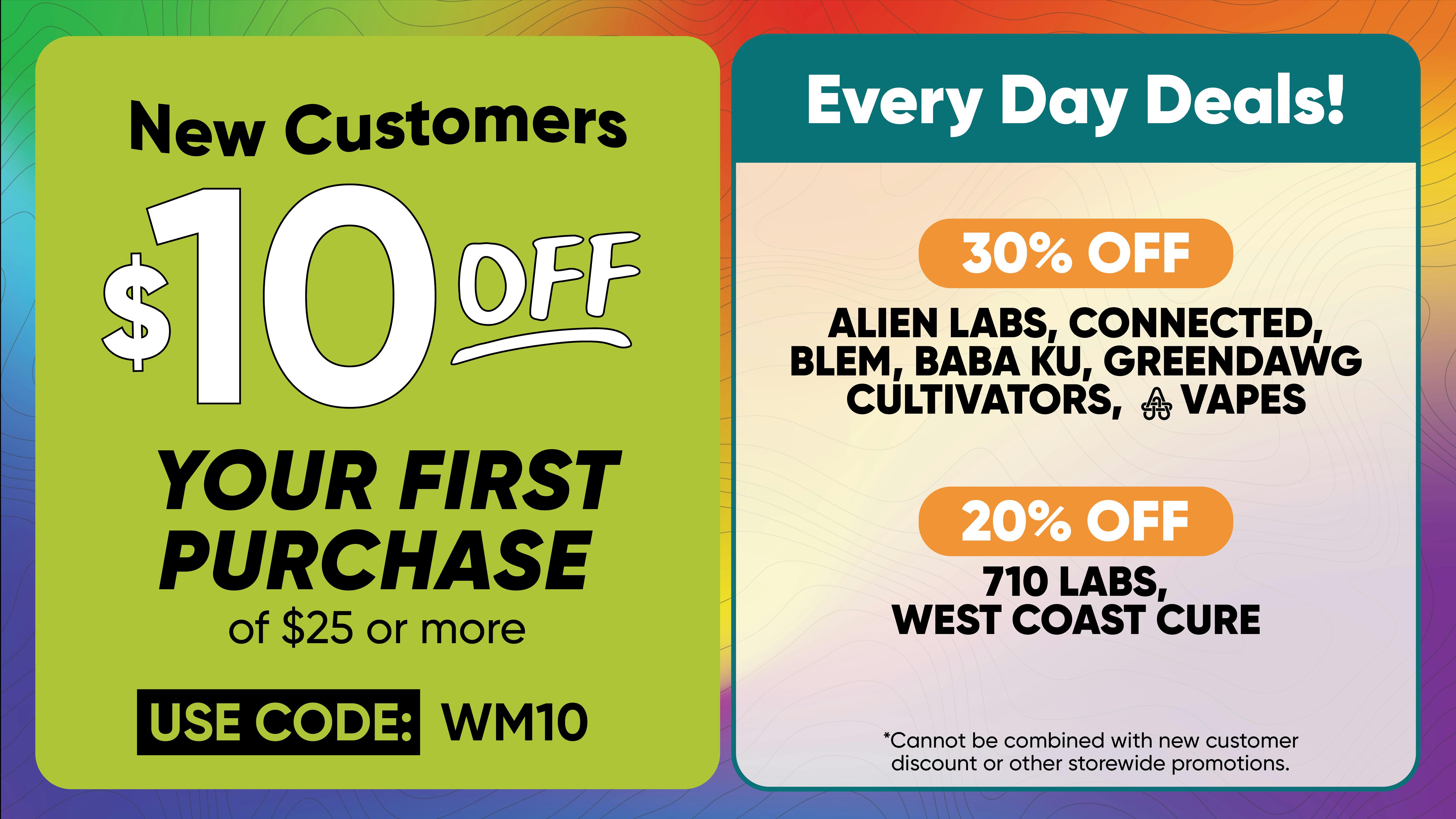 Everyday Deals! at The Artist Tree Dispensary West Hollywood | Weedmaps