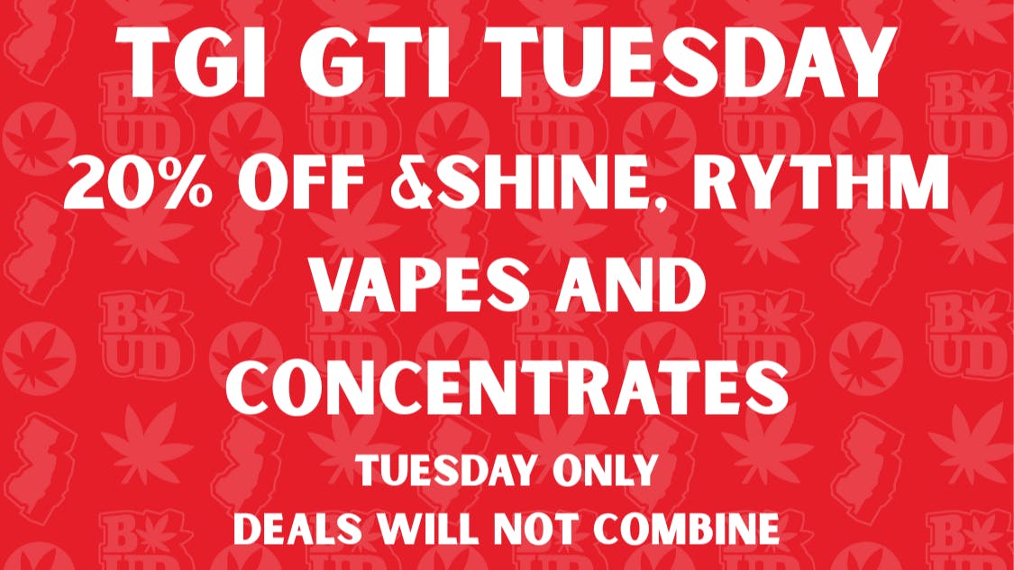 20% OFF &Shine & Rythm Vapes and Concentrates at Brotherly Bud | Weedmaps