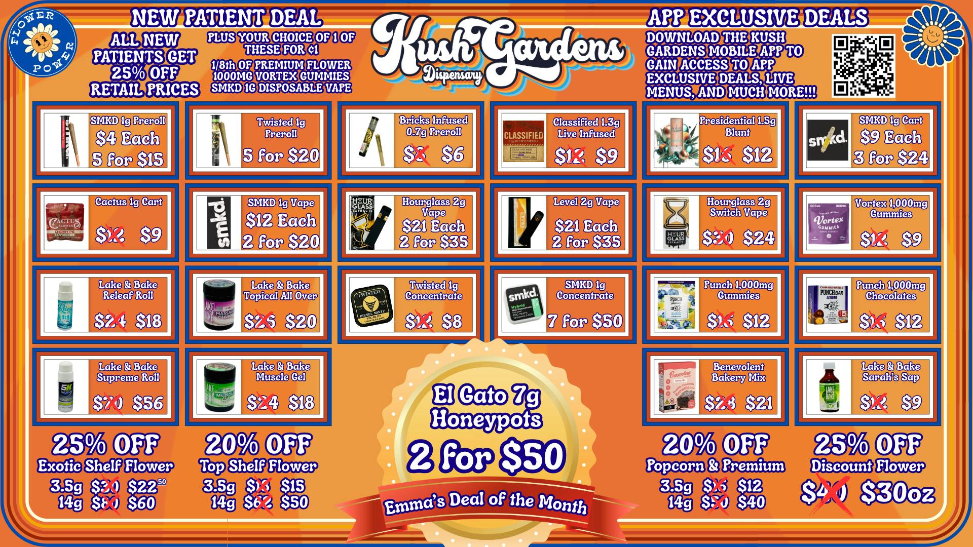 September Specials @ Kush Gardens at Kush Gardens - Duncan | Weedmaps