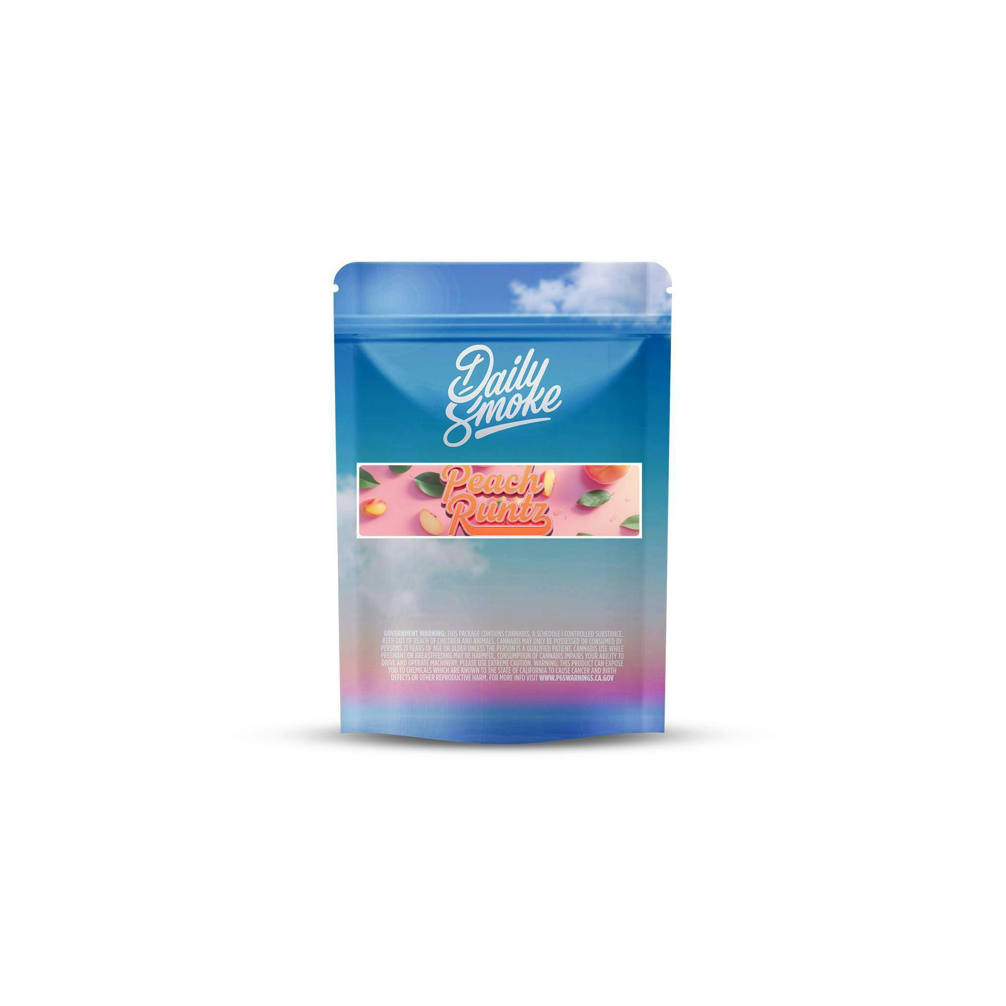 Daily Smoke - Peach Runtz - 14g - The Cure Company - Pico | Weedmaps