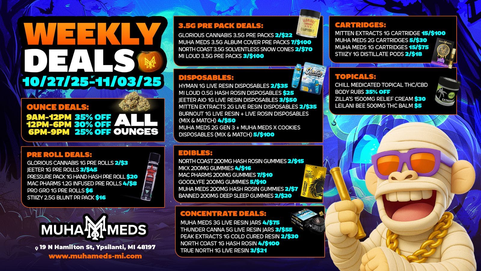 YOU AREN'T READY!! at Muha Meds Ann Arbor - Recreational Delivery ...