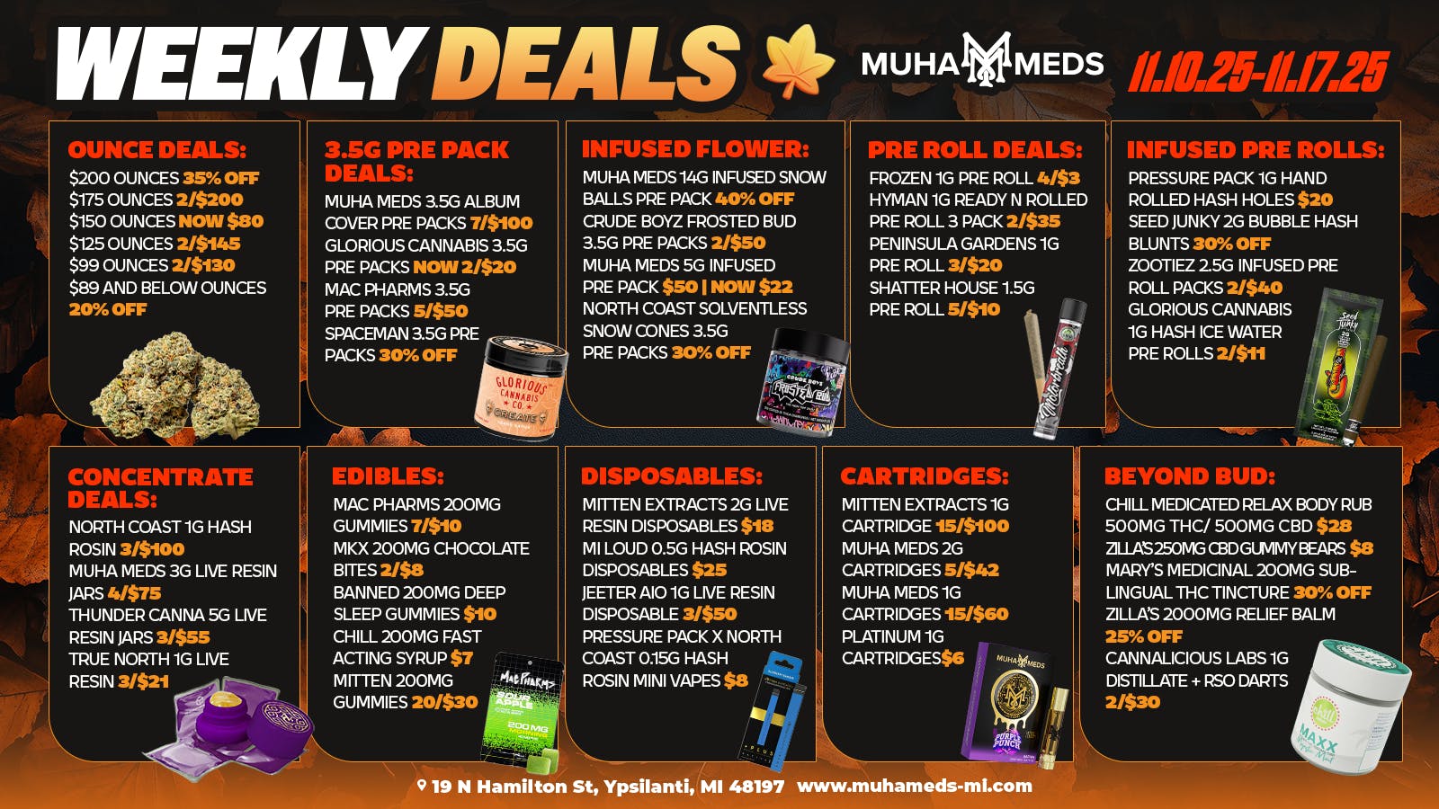 SATURDAYS ARE FOR THE STONERS! 9AM-12PM ONLY! at Muha Meds Ypsilanti ...