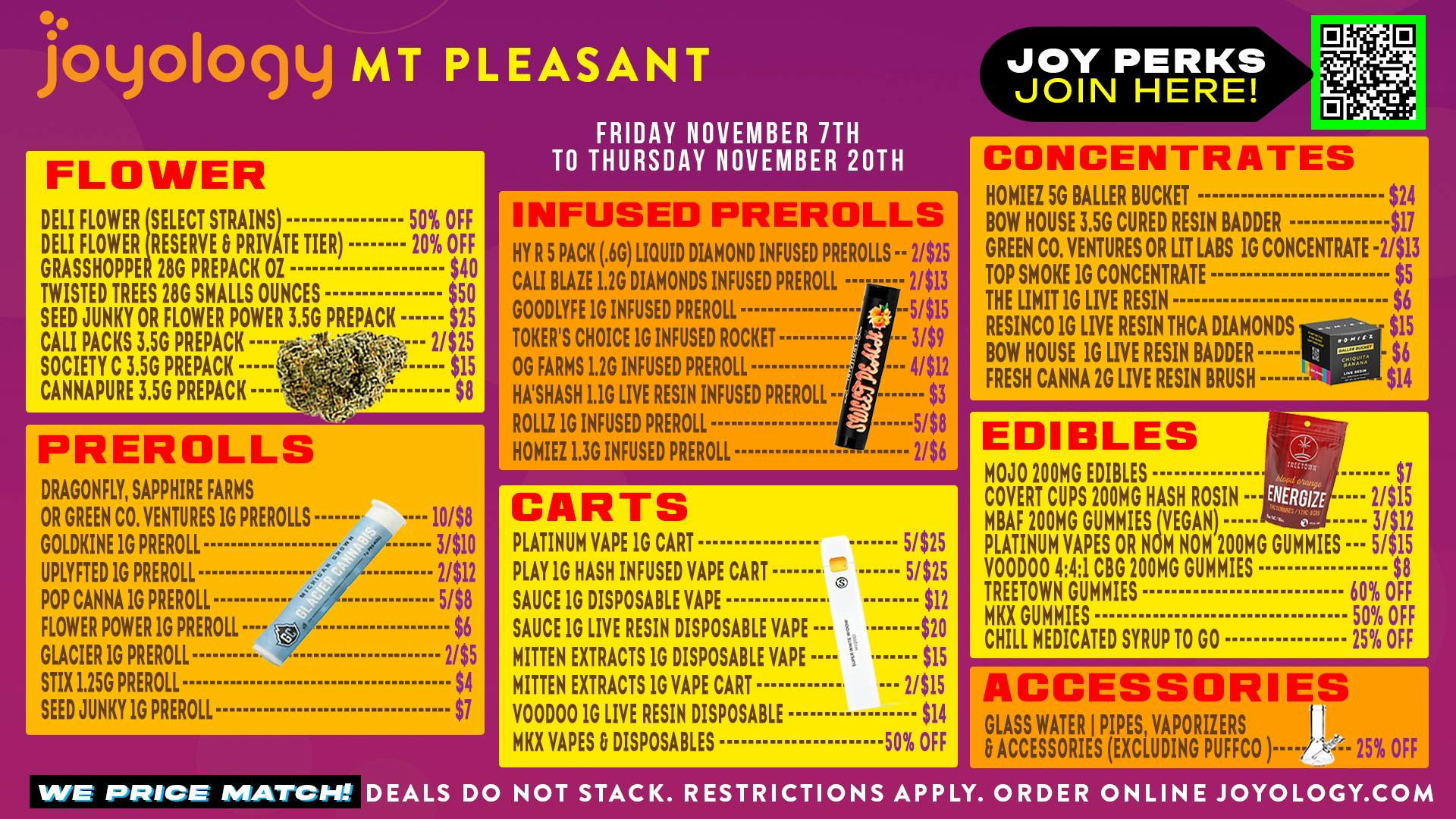 🔥 Joyology Mt. Pleasant Weekly Deals! 🌿💥 at Joyology - Mt Pleasant ...