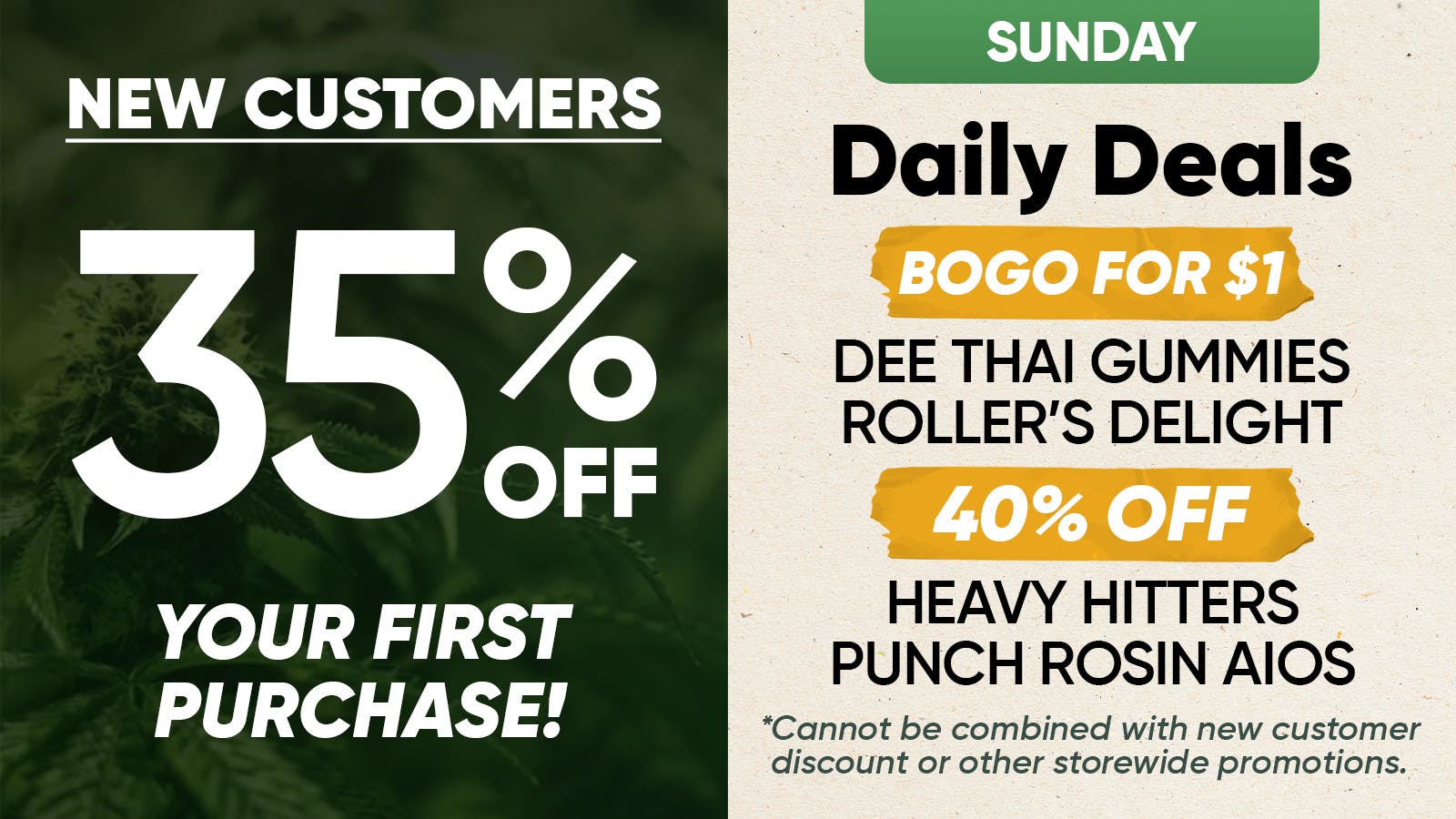 35% OFF 1ST VISIT/50% OFF DEALS!! at Club420 - Dixon | Weedmaps