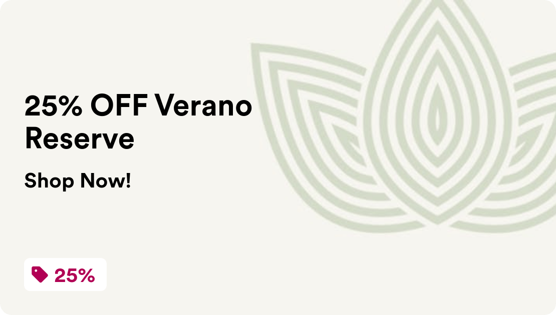 25% OFF Verano Reserve at Zen Leaf Pilsen | Weedmaps