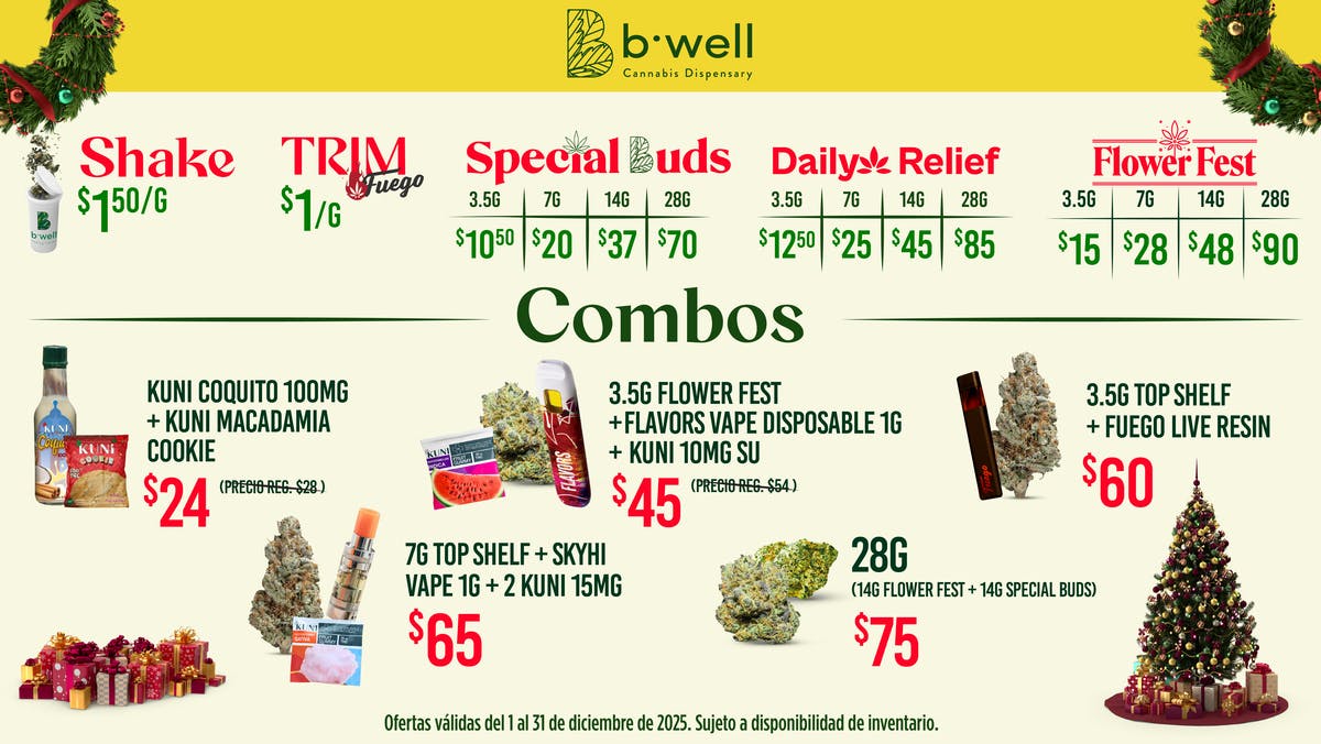 Trim $1g🔥 Special Buds 7g $20 | 14g $37 | 28g $70 at BWell - Torrimar ...