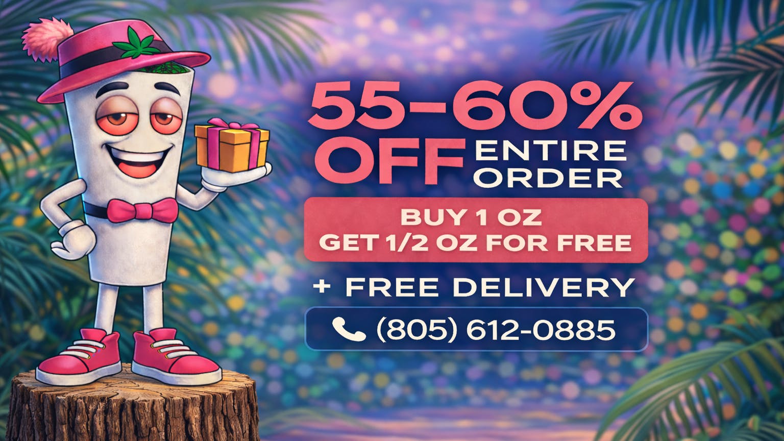 🥳55% OFF GIFT FREE DELIVERY🥳 at Magic Stick - Oxnard | Weedmaps