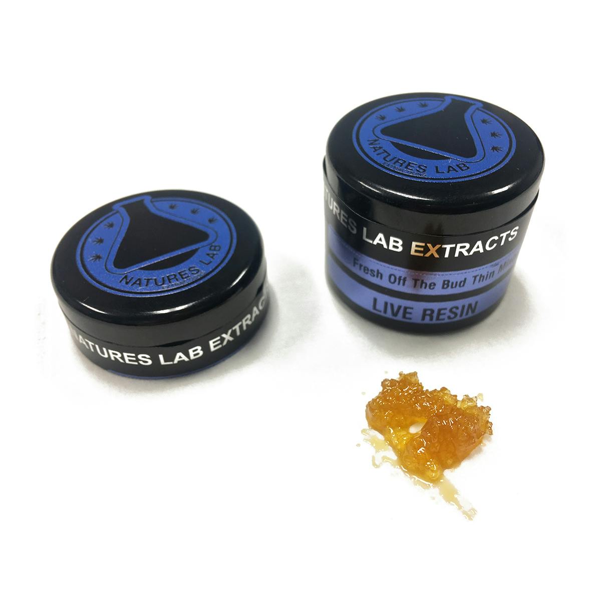 Fresh Off the Bud Thin Mint Live Resin Sauce - Natures Lab Extracts