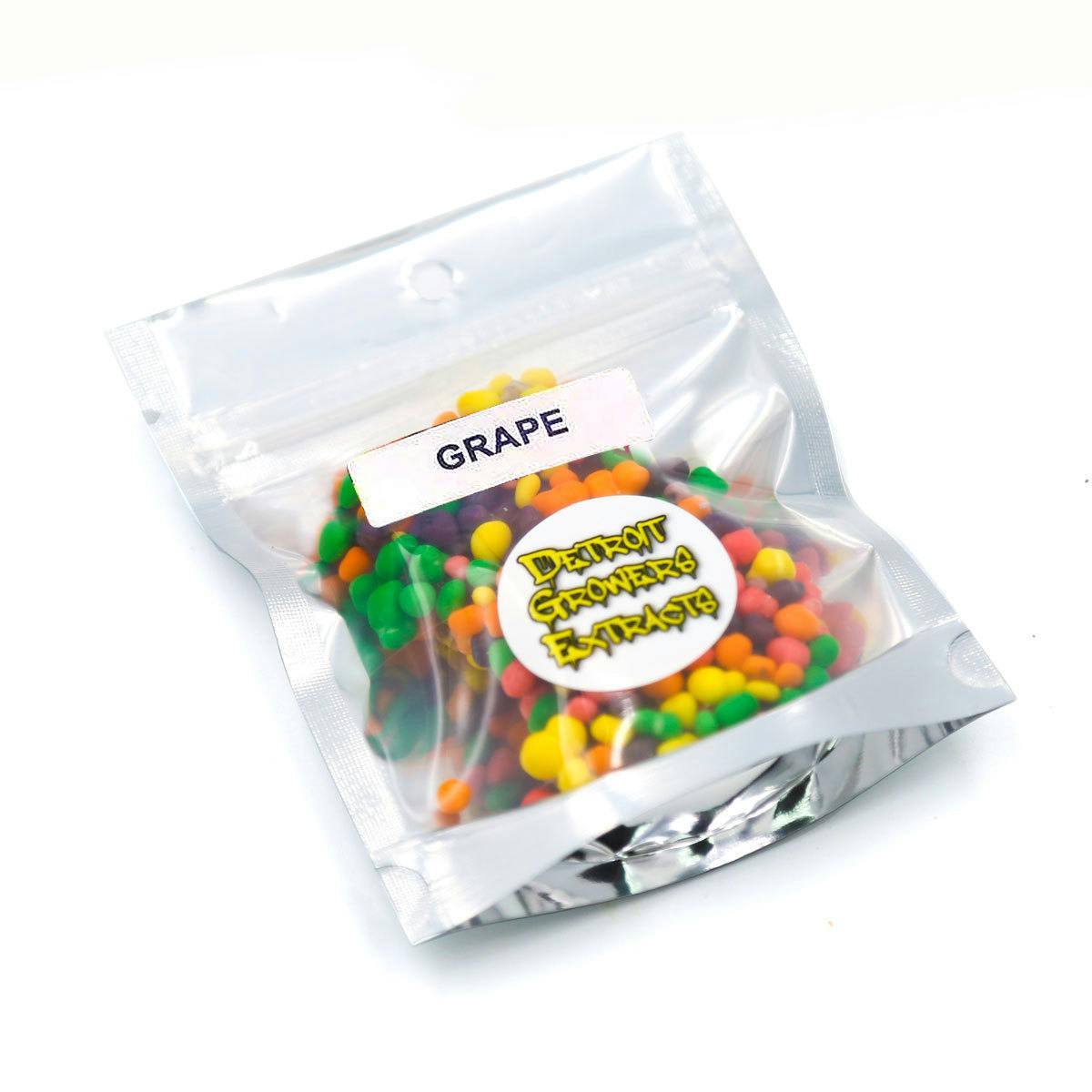 Grape Nerds Rope 100mg - Detroit Growers Extracts