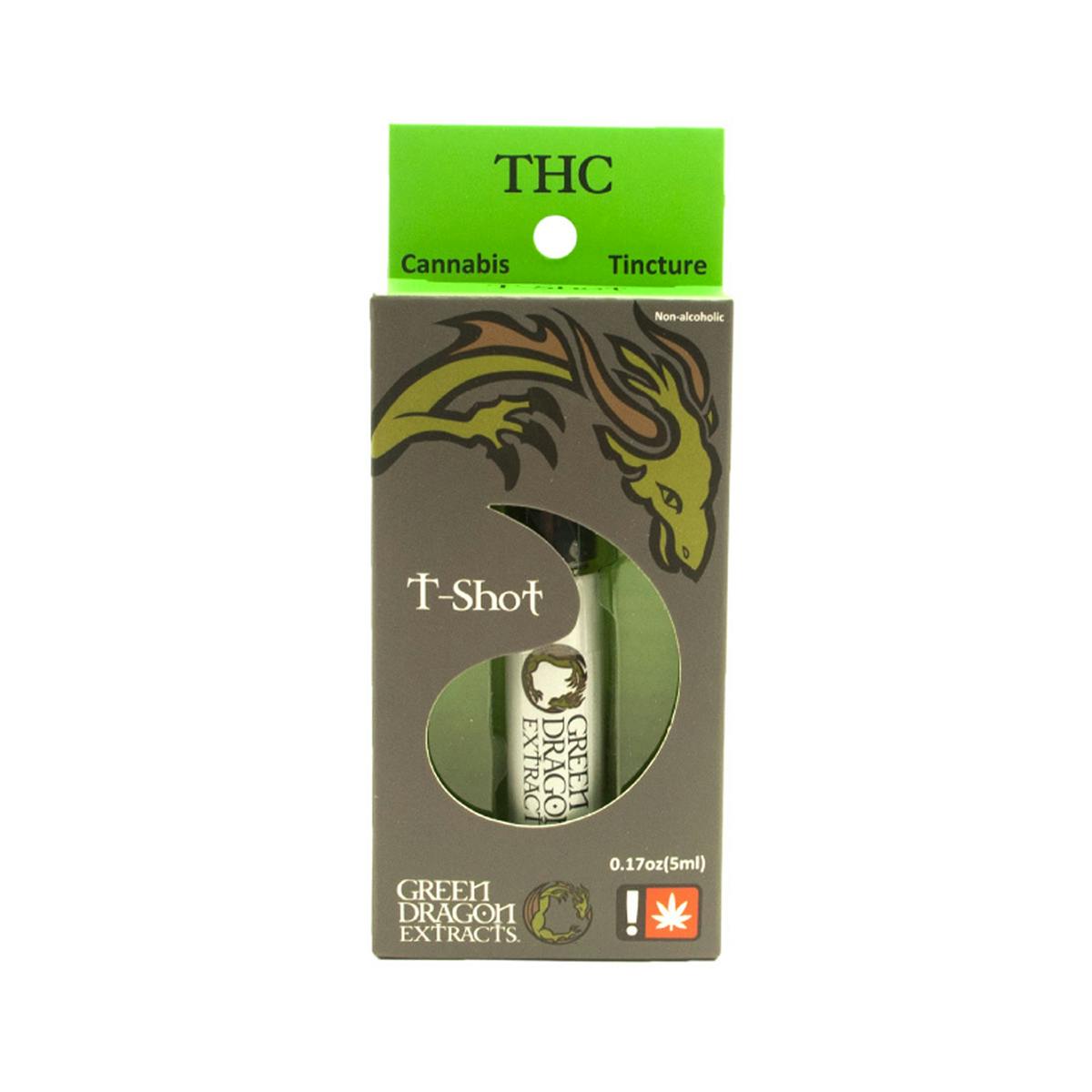 THC "T-Shot" Tincture - Green Dragon Extracts