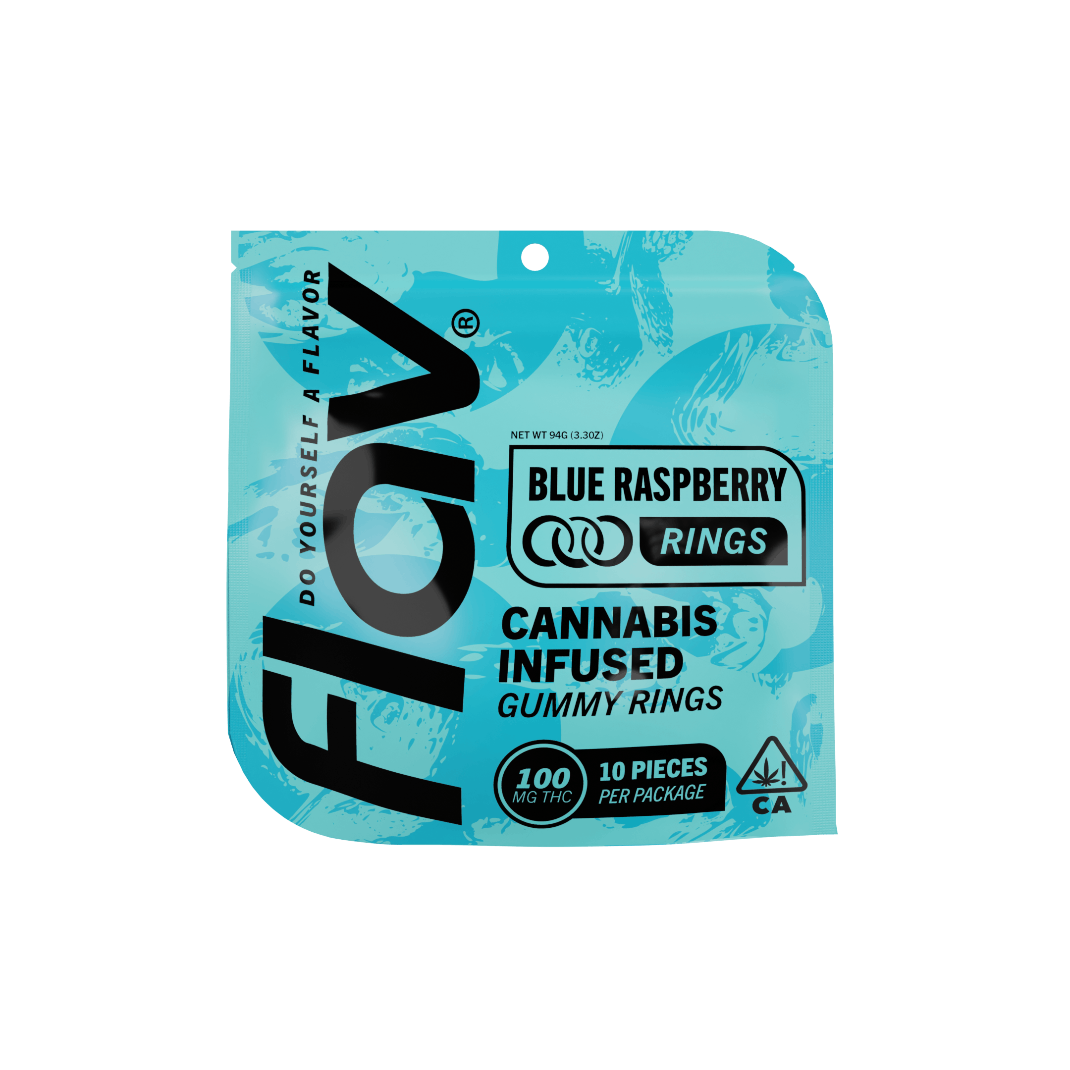 Ring - Blue Raspberry - 100mg - Flav