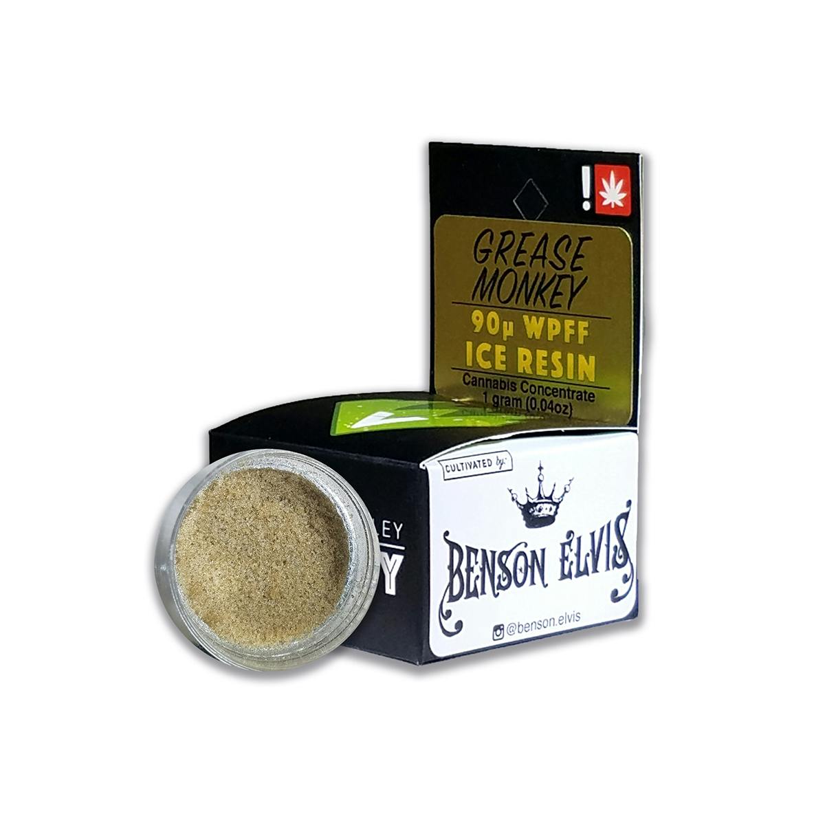 Grease Monkey 90u WPFF Ice Hash - Willamette Valley Alchemy LLC