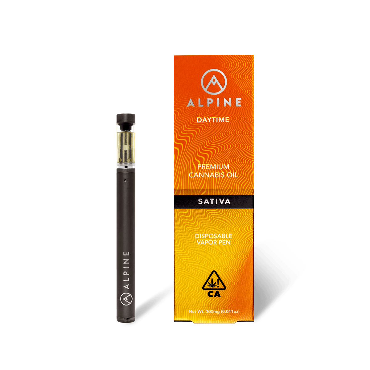 Tangie - Sativa - THC Disposable Pen 300mg - Alpine Vapor
