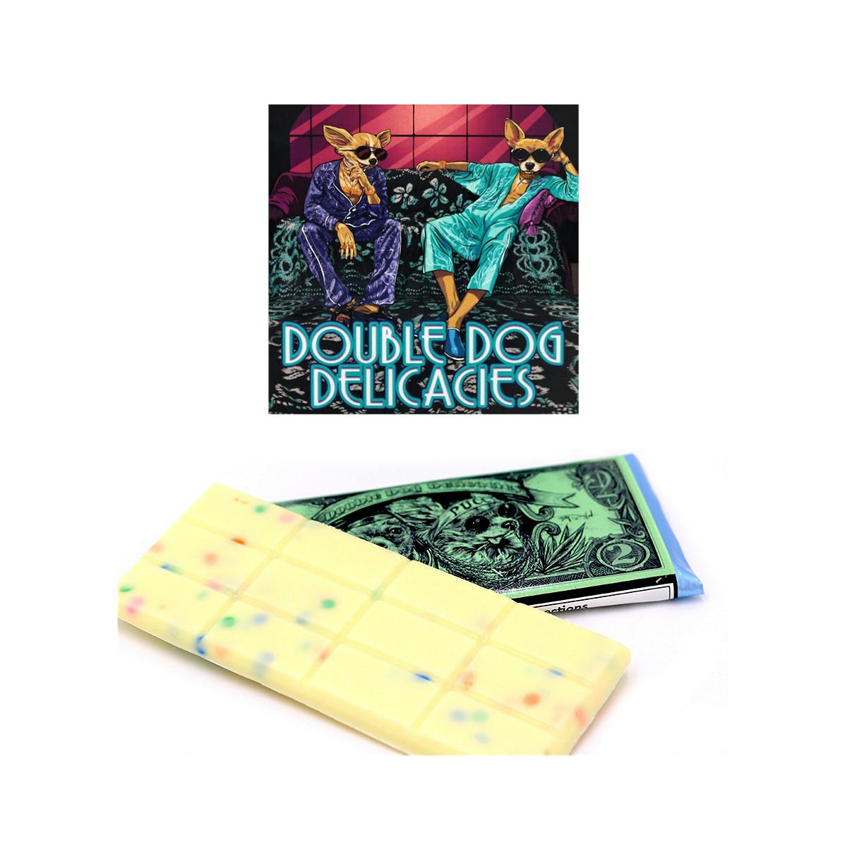 Chocolate Bar - Funfetti 100mg - Double Dog Delicacies