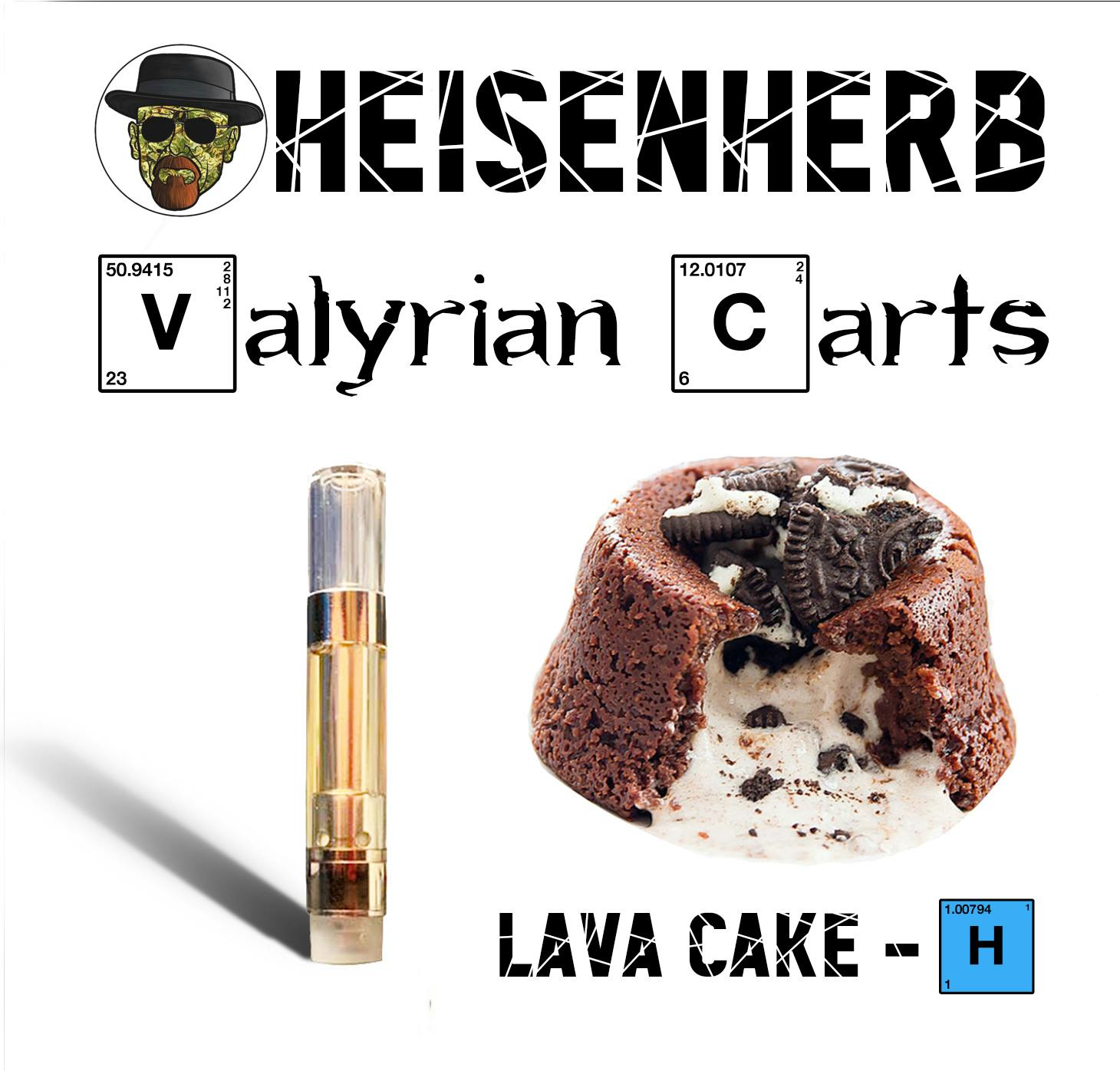 Heisenherb Valyrian Carts - Lava Cake | Weedmaps